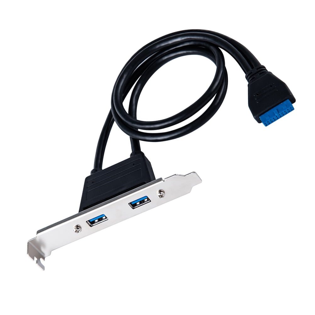 RENACLIPY Motherboard USB Host Adapter 20pin to Dual USB 3.0pcsi Rear ...