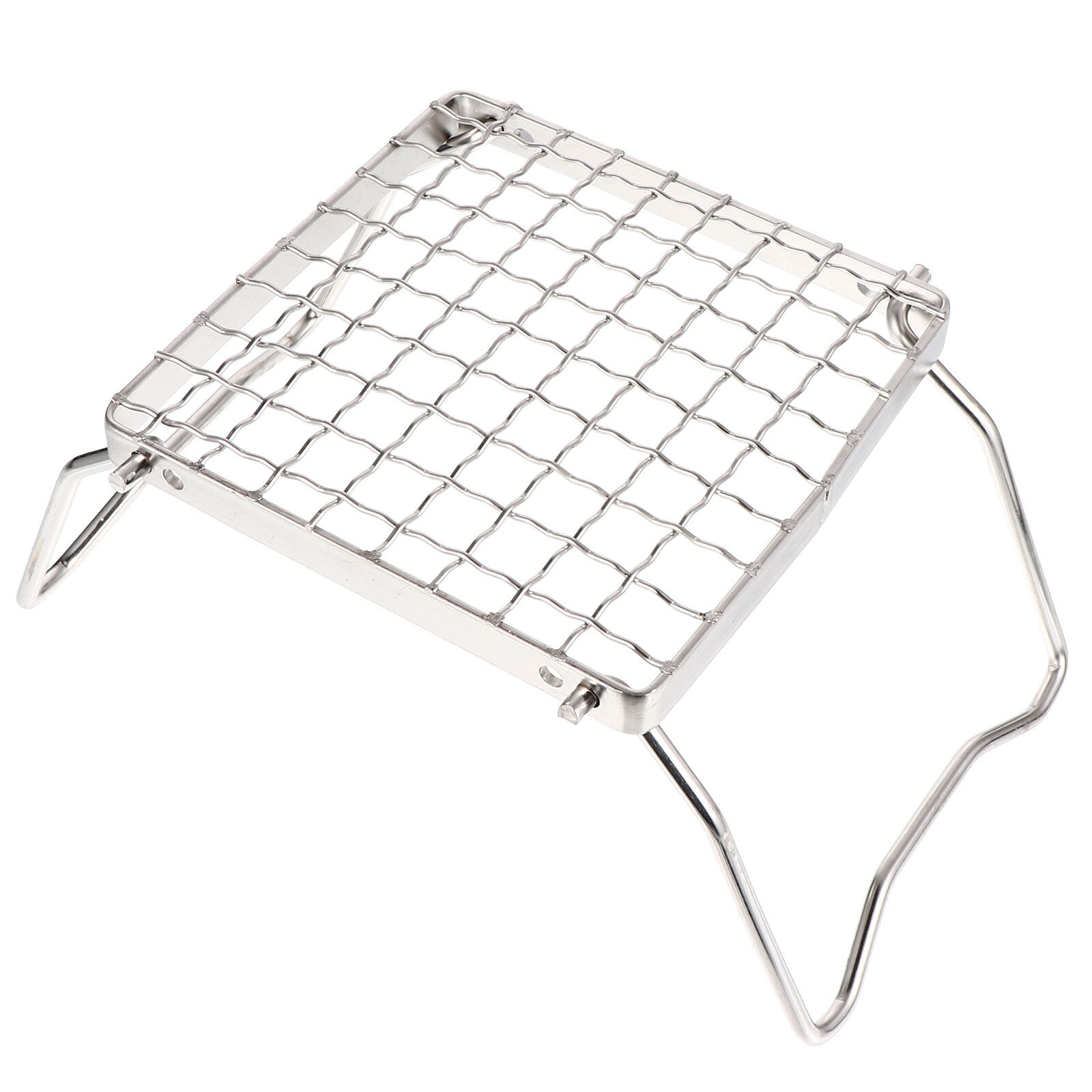 Zehuanyu Outdoor Barbecue Rack Baskets Cooking Portable Grill Silver ...