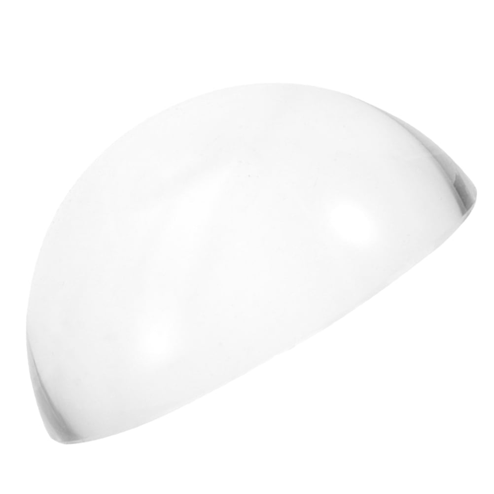 Zehuanyu Paperweight Glass Hemisphere 7.00X7.00X3.50CM Transparent ...