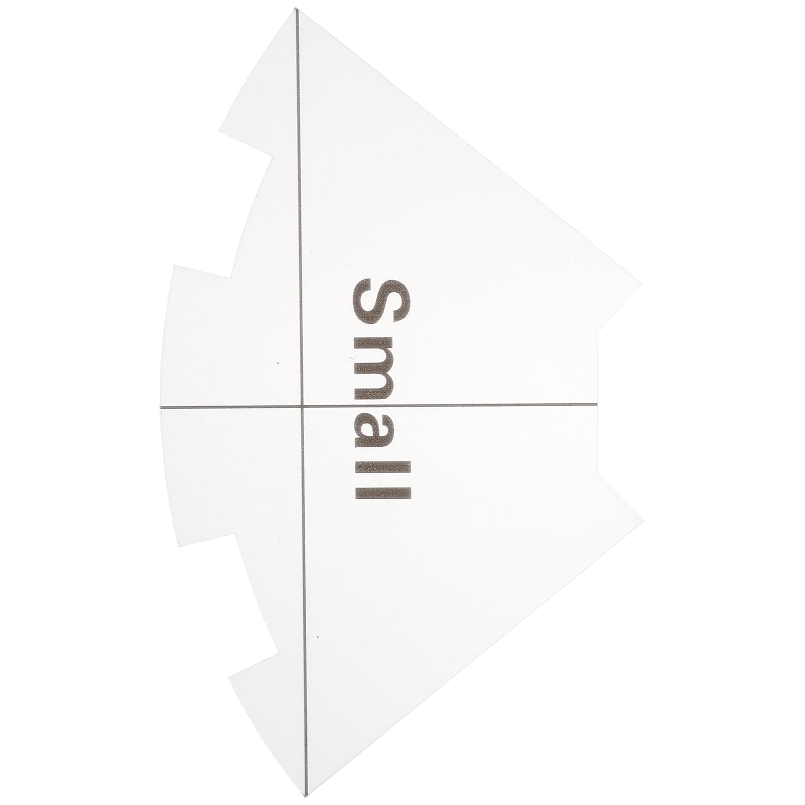 Zehuanyu Patchwork Quilting Ruler Clear Triangle Cutting Ruler Plastic ...