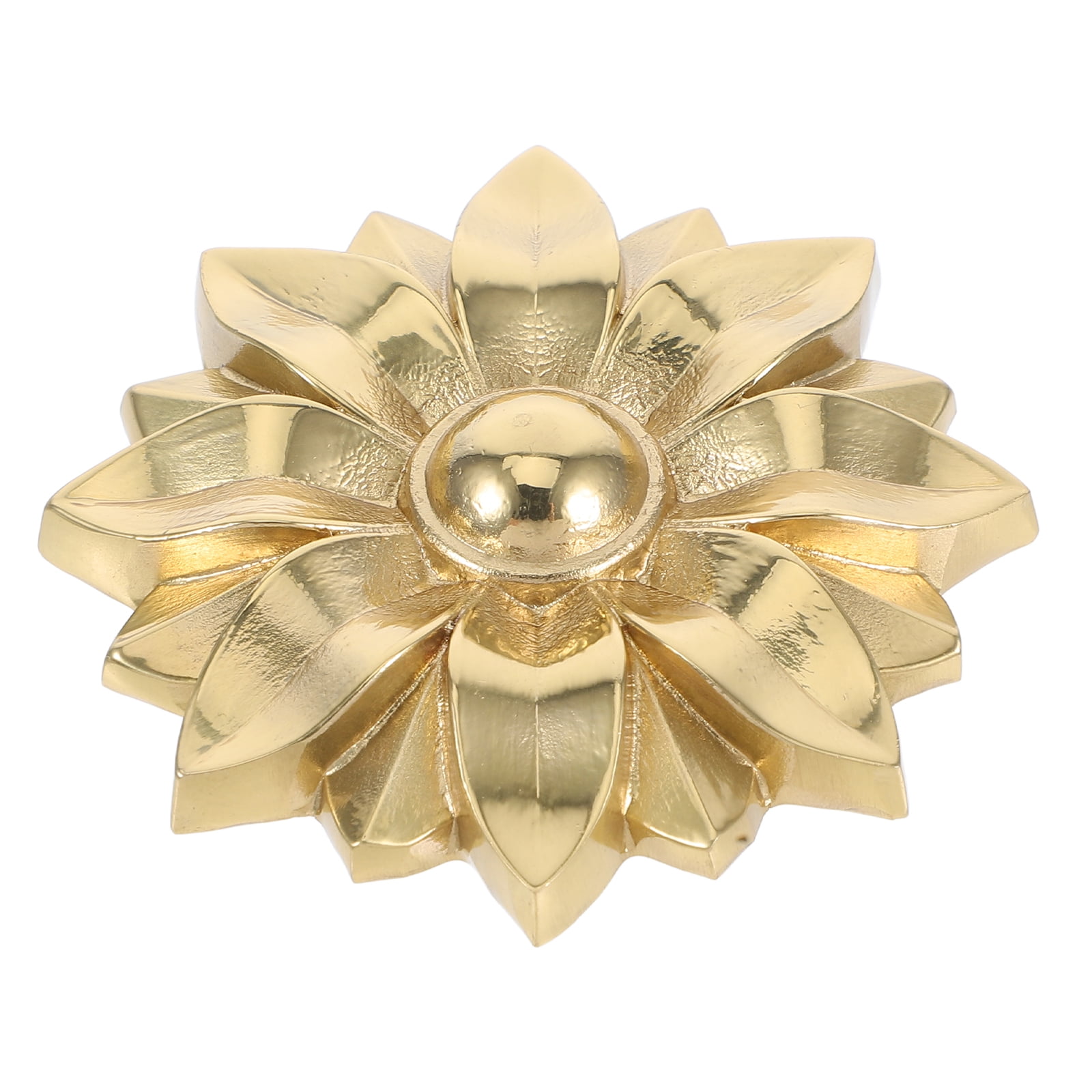 Zehuanyu Petal Knob Handle Brass Flower Shape Knob Sunflower Handle For ...