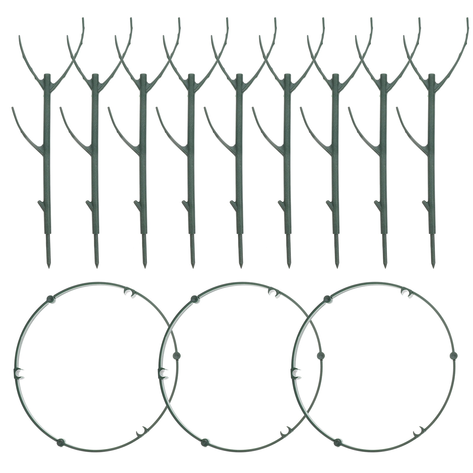 Zehuanyu Plant Support Frame Stakes Bendable Plants Cloche Climbing ...