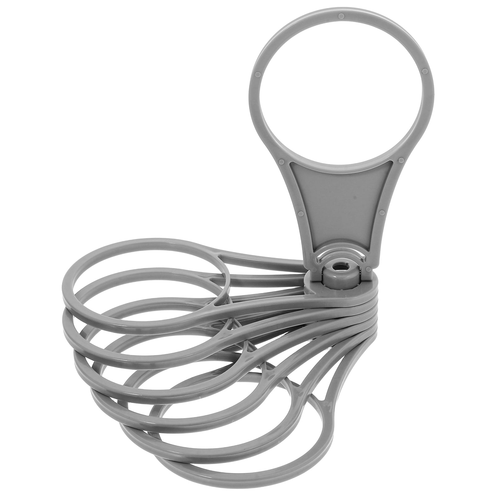 Zehuanyu Plastic Cup Tote Holder 6 Cups Fold Away Cup Carrier Coffee ...