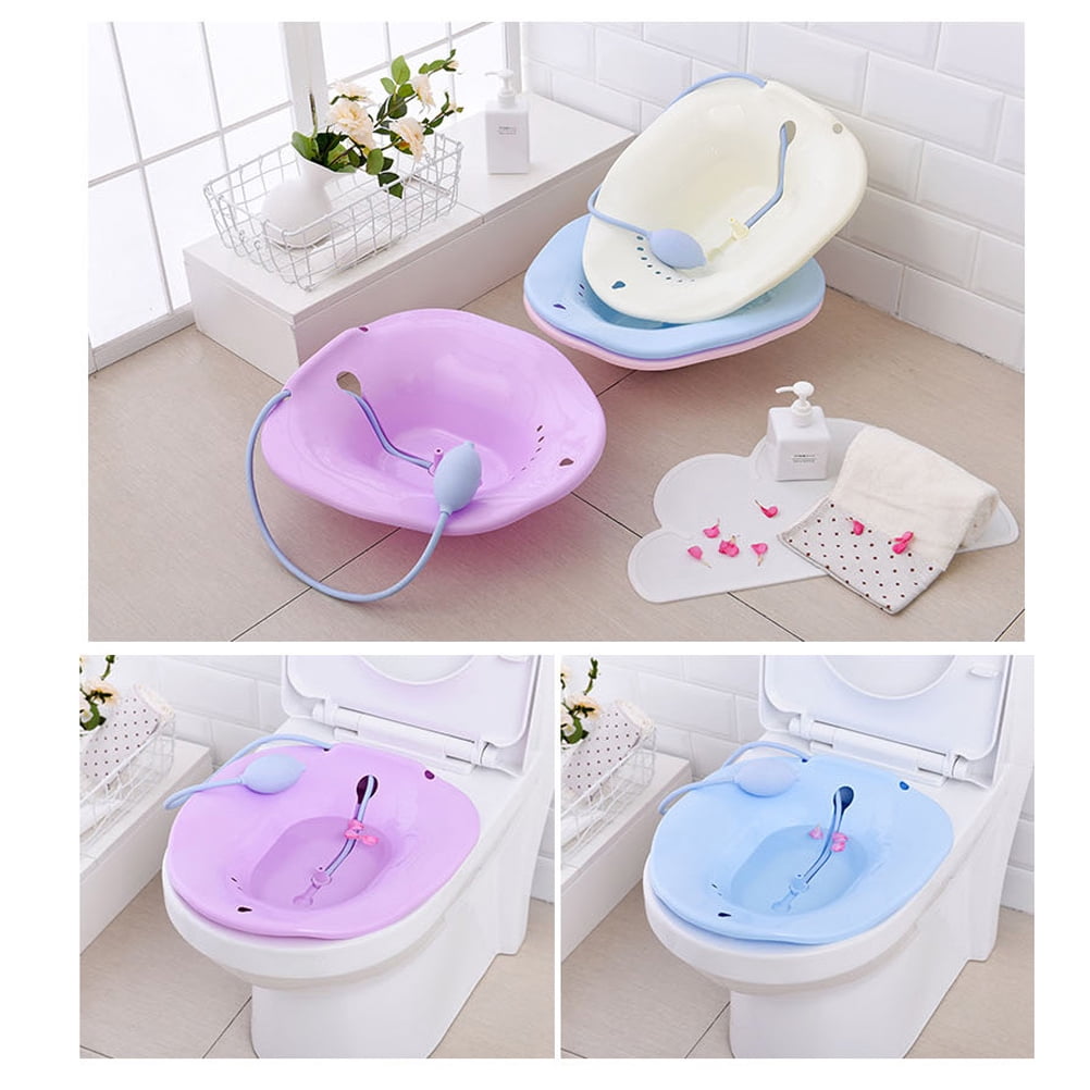 Zehuanyu Portable Sitz Bath Toilet Soaking Bath Nursing Basin Kit with ...