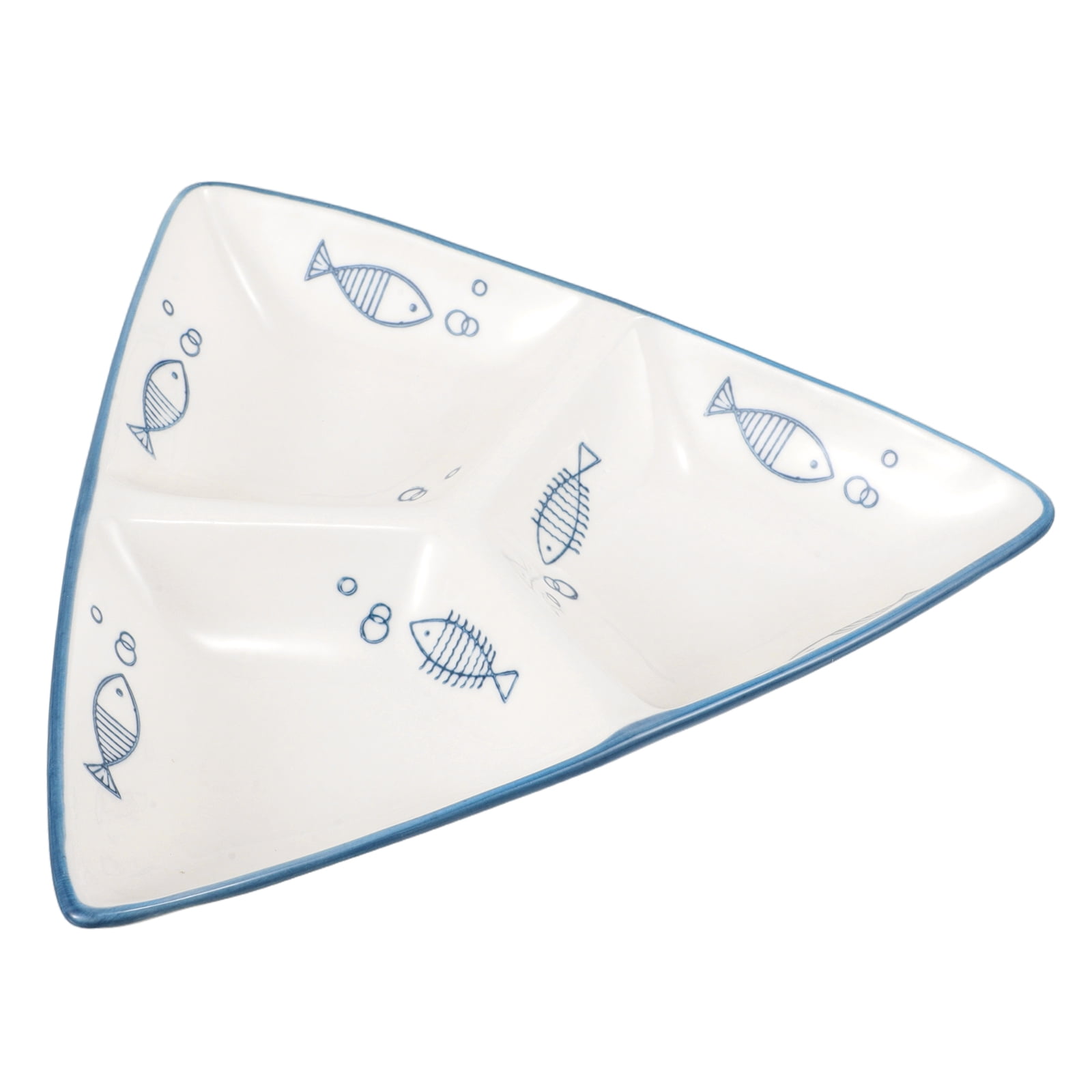 Zehuanyu Portion Control Plate Ceramic Divided Plate For Adults ...