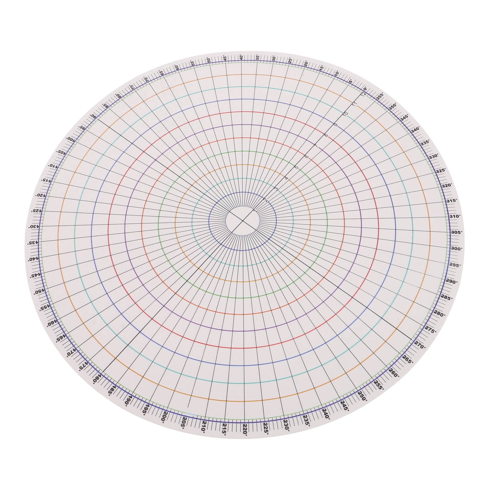 Zehuanyu Pottery Wheel Spinner Tool Circle Stencils for Drawing Tools ...