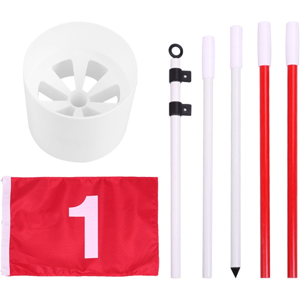 Zehuanyu Practice Golf Hole Flag Accessories Set Reference Object ...