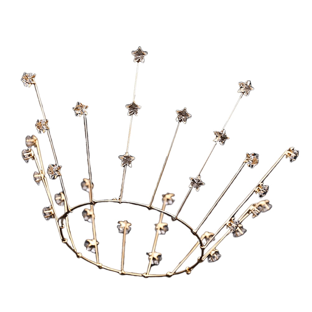 Zehuanyu Queen Crown Star Crown Tiara Crown Prince Cake Decoration ...