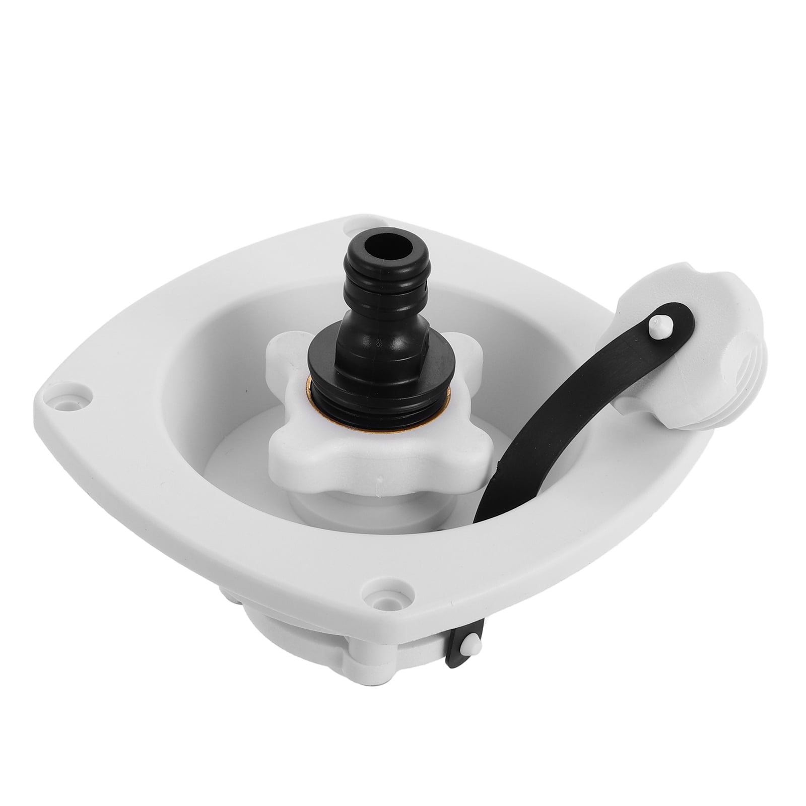 Zehuanyu RV Water Injection Port Special Connector Floor Drain White ...