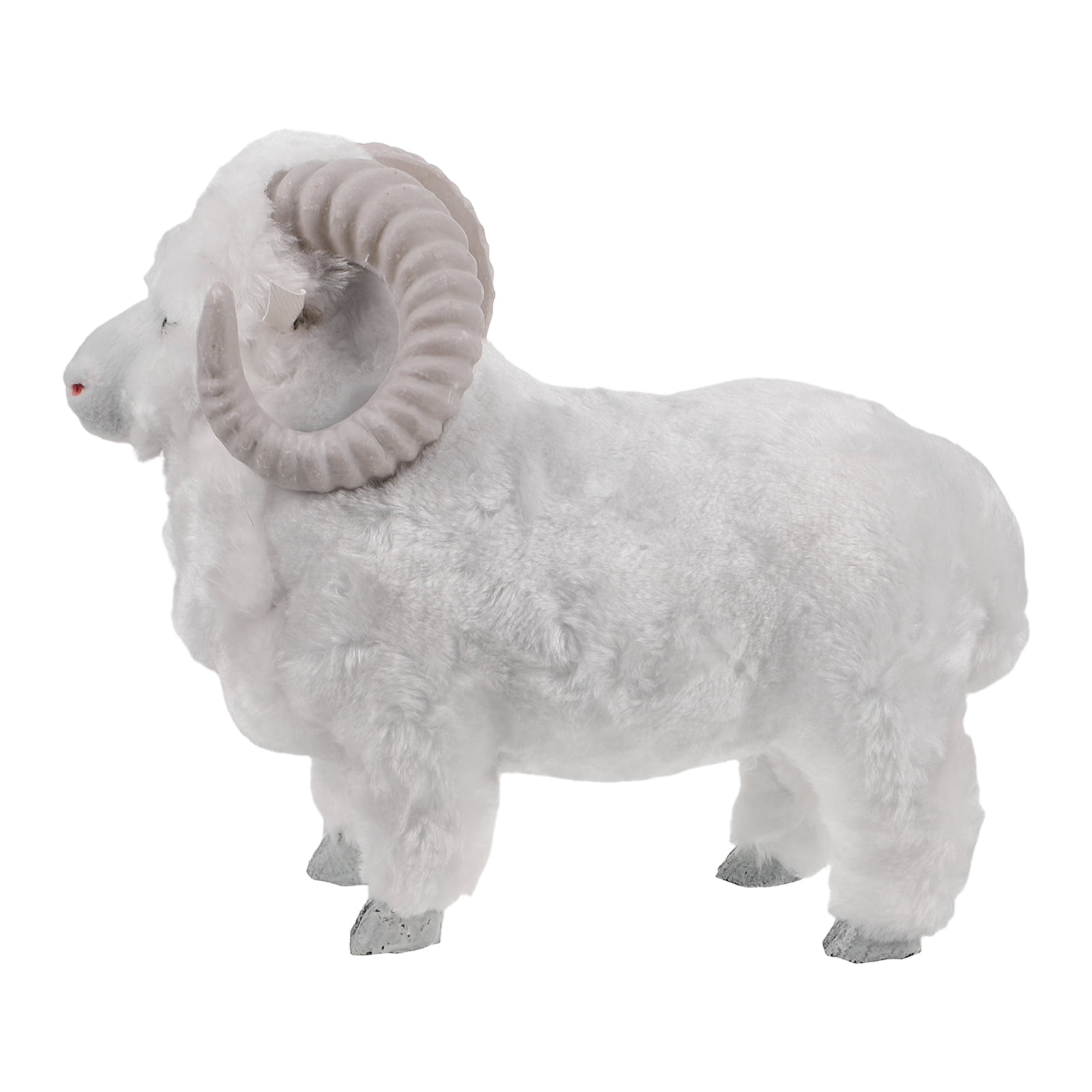 Zehuanyu Realistic Sheep Figurine with Sound Farm Animal Figures ...