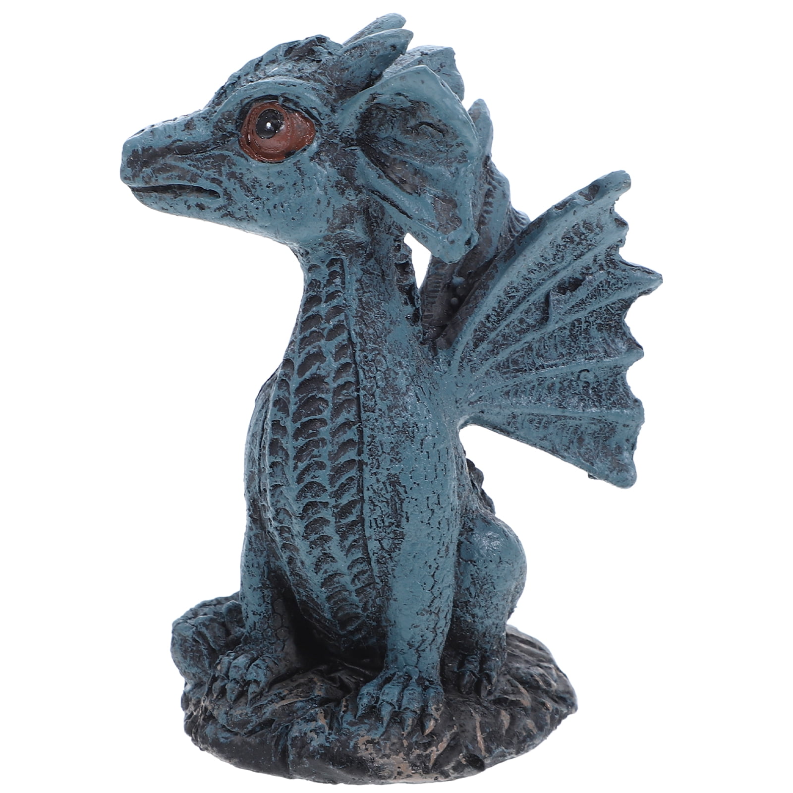 Zehuanyu Resin Dragon Figurine For Garden Decor Adorable Dragon Yard ...