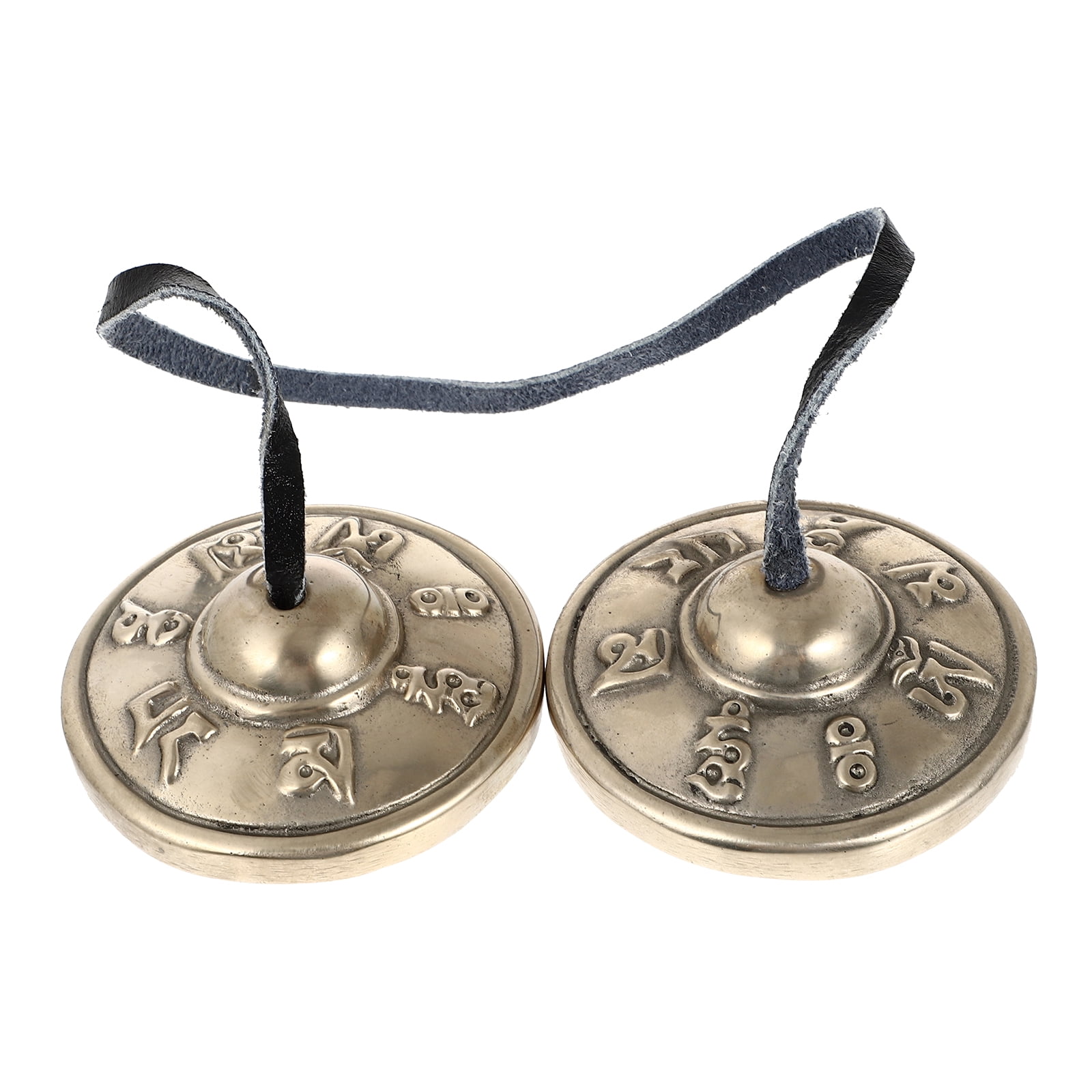 Zehuanyu Ring The Bell Handmade Percussion Instrument 7X7X2.5CM Golden ...