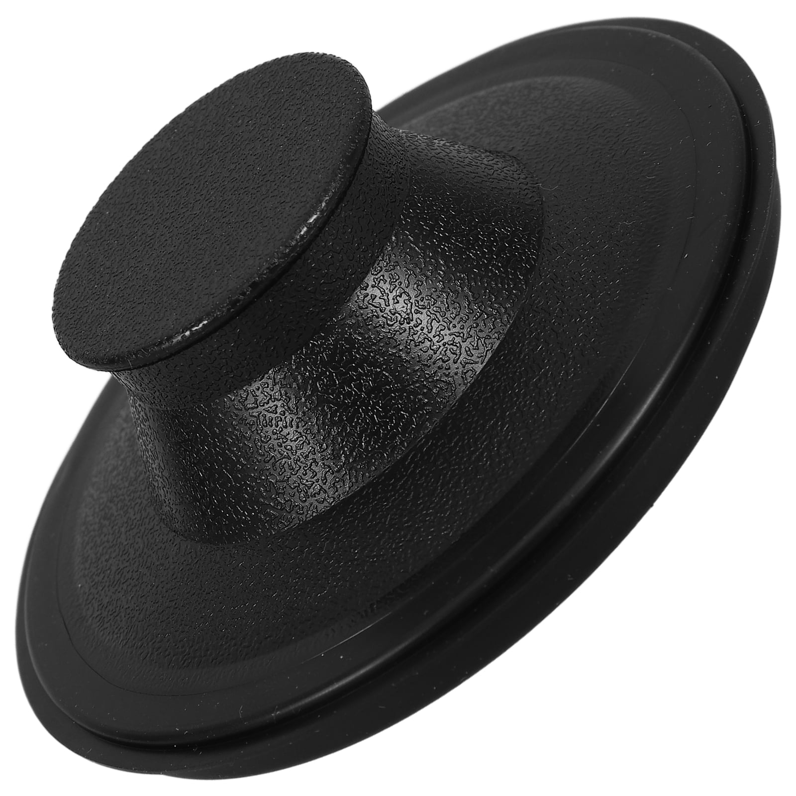 Black Rubber Sink Plug for Kitchen, Bathroom, and Restaurant Use ...