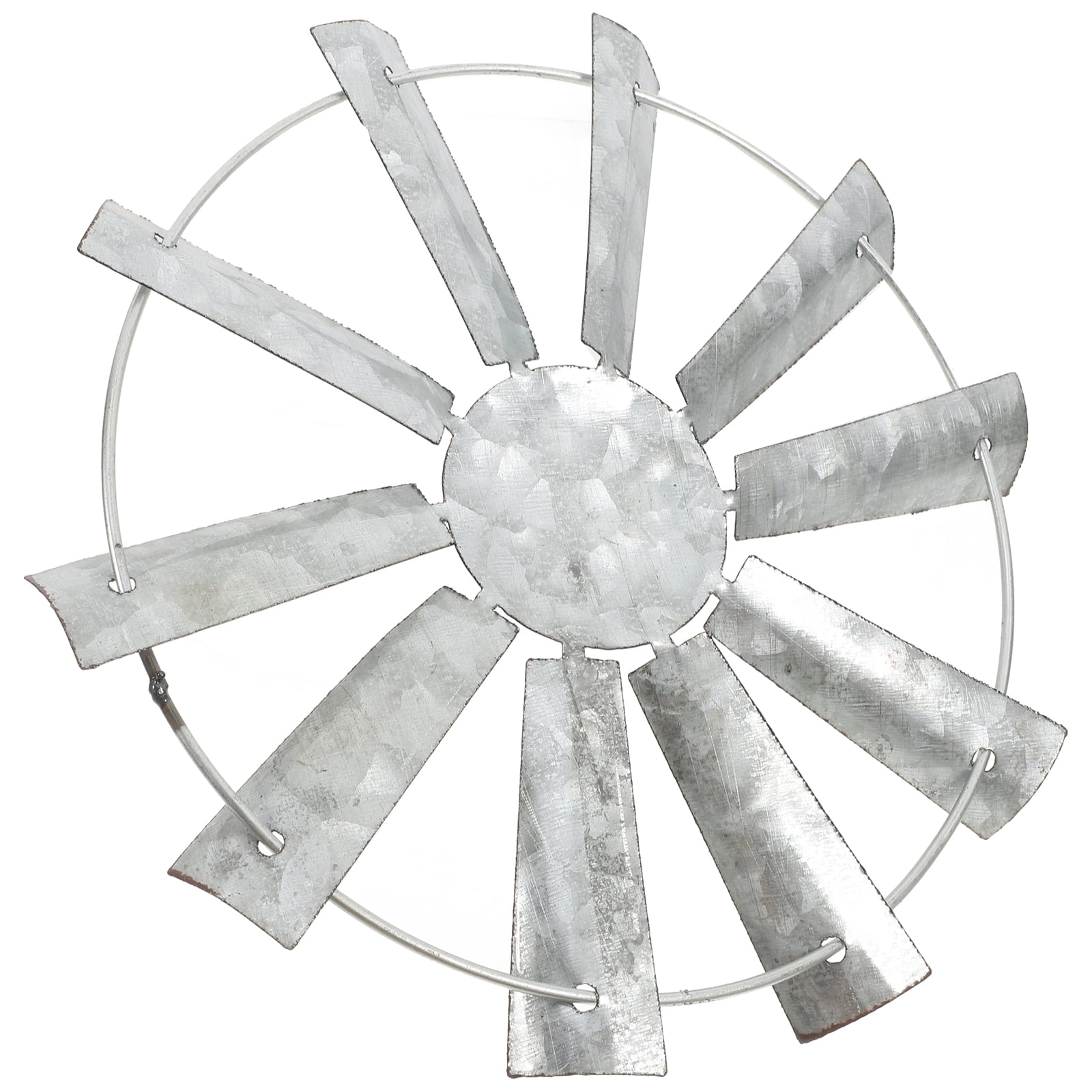 Zehuanyu Rustic Farmhouse Windmill Wall Decoration Metal Wall Art ...