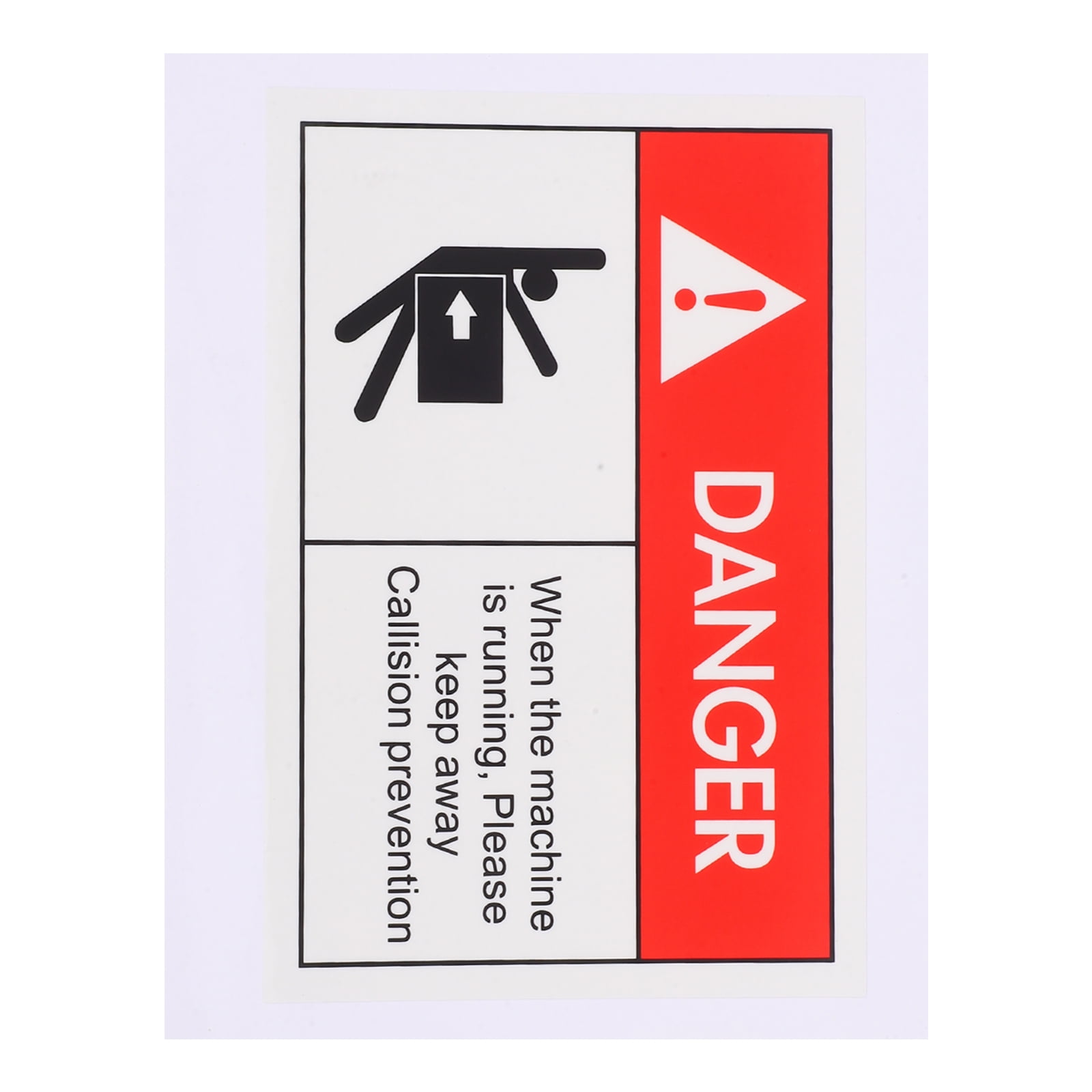 RENACLIPY Multi-Pack Anti- Caution Decals Warning Label Stickers for ...