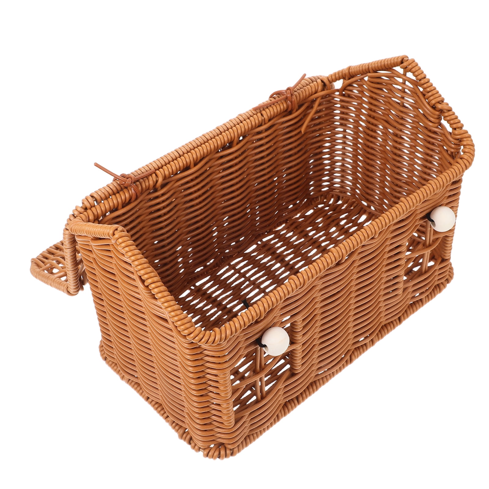 Zehuanyu Simulated Rattan Storage Baskets House Shaped Decorative Woven ...
