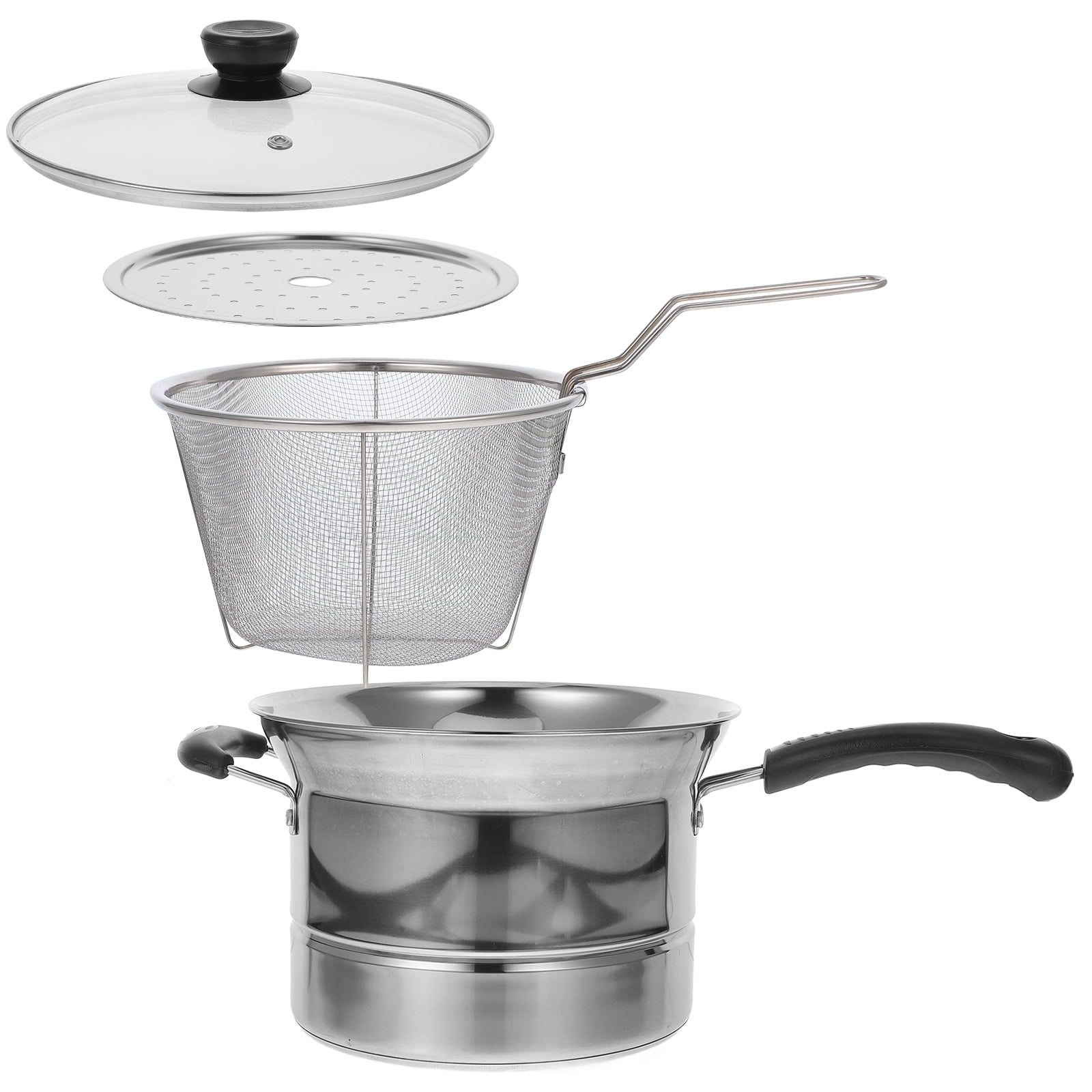 Zehuanyu Small Chip Pan Electric Griddle Stainless Steel Fryer ...