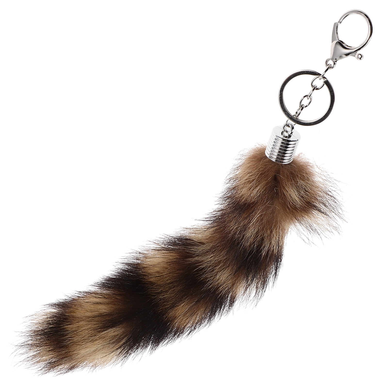 Zehuanyu Soft Tail Keychain Faux Fur Handbag Accessory For Women ...