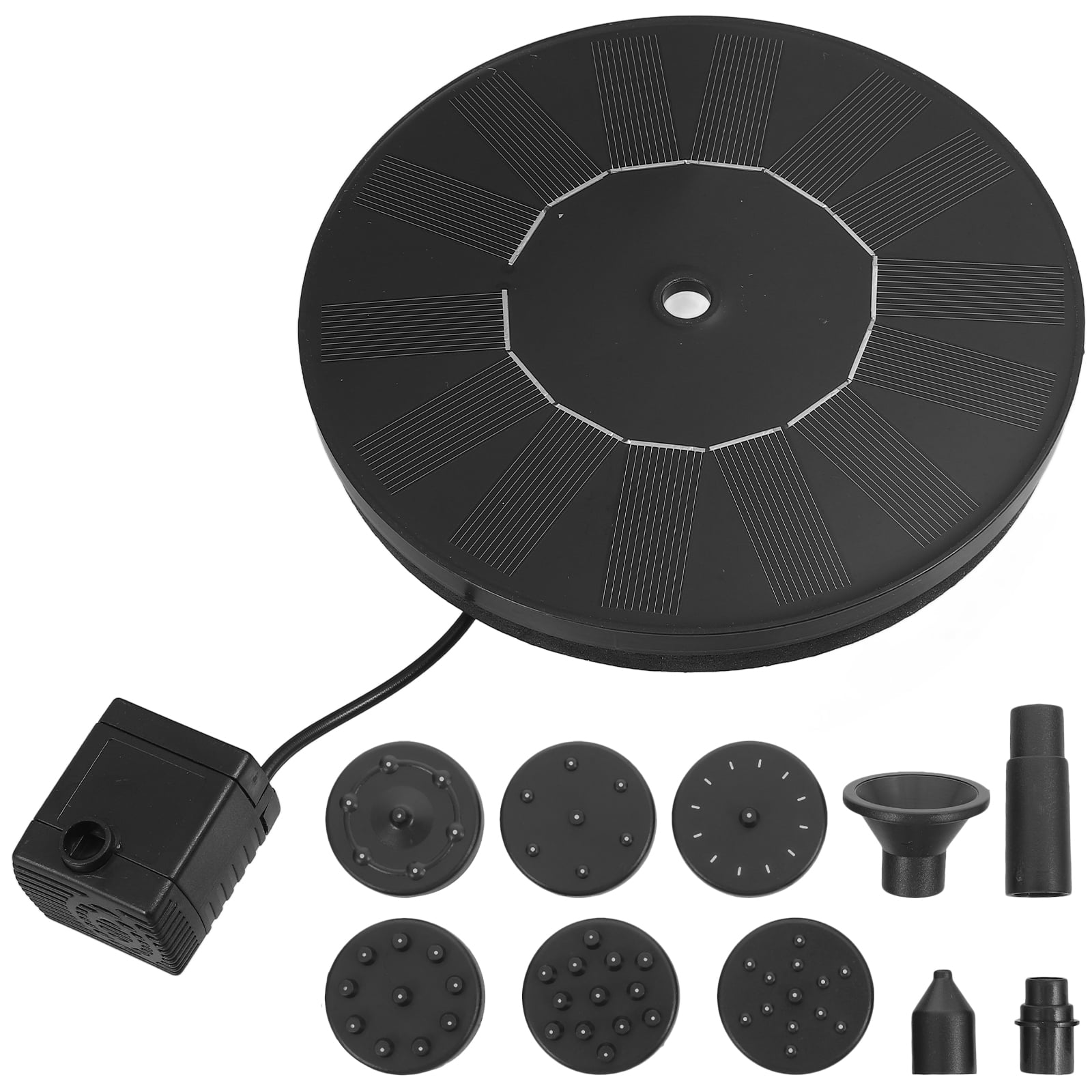 Zehuanyu Solar Powered Fountain Pump Replacement Floating Water Pump ...