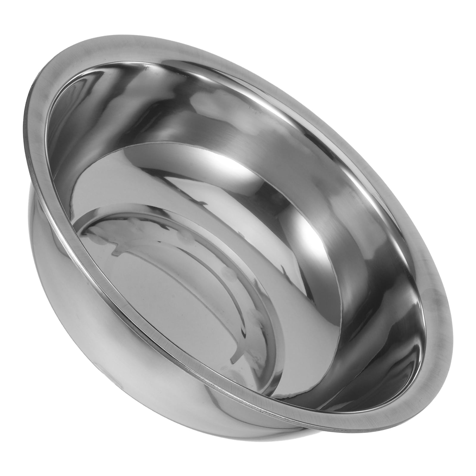 Zehuanyu Stainless Basin Mixing Bowl 12.89in Metal Salad Soup Serving ...