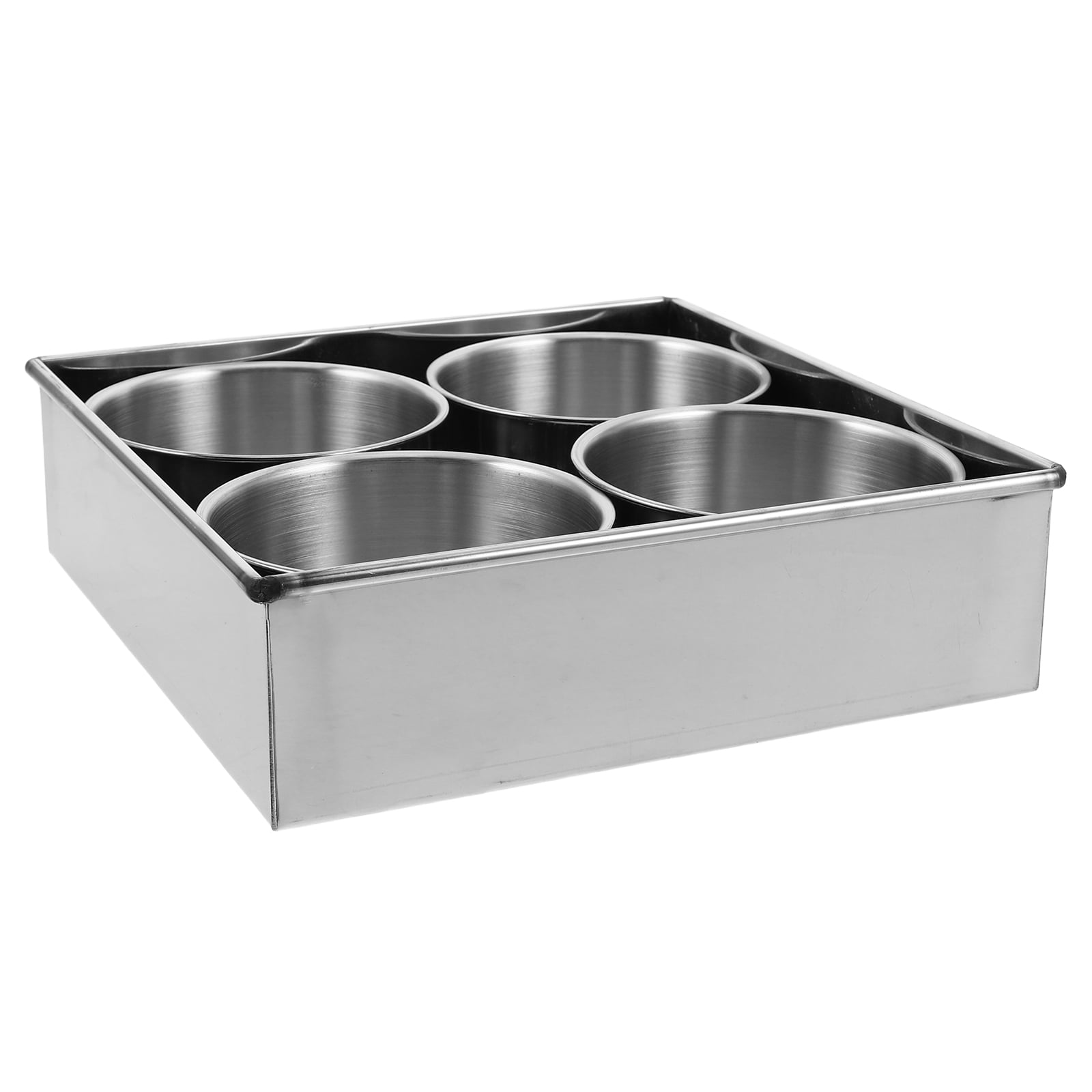 Zehuanyu Stainless Steel Seasoning Box With Four Compartments Spice ...