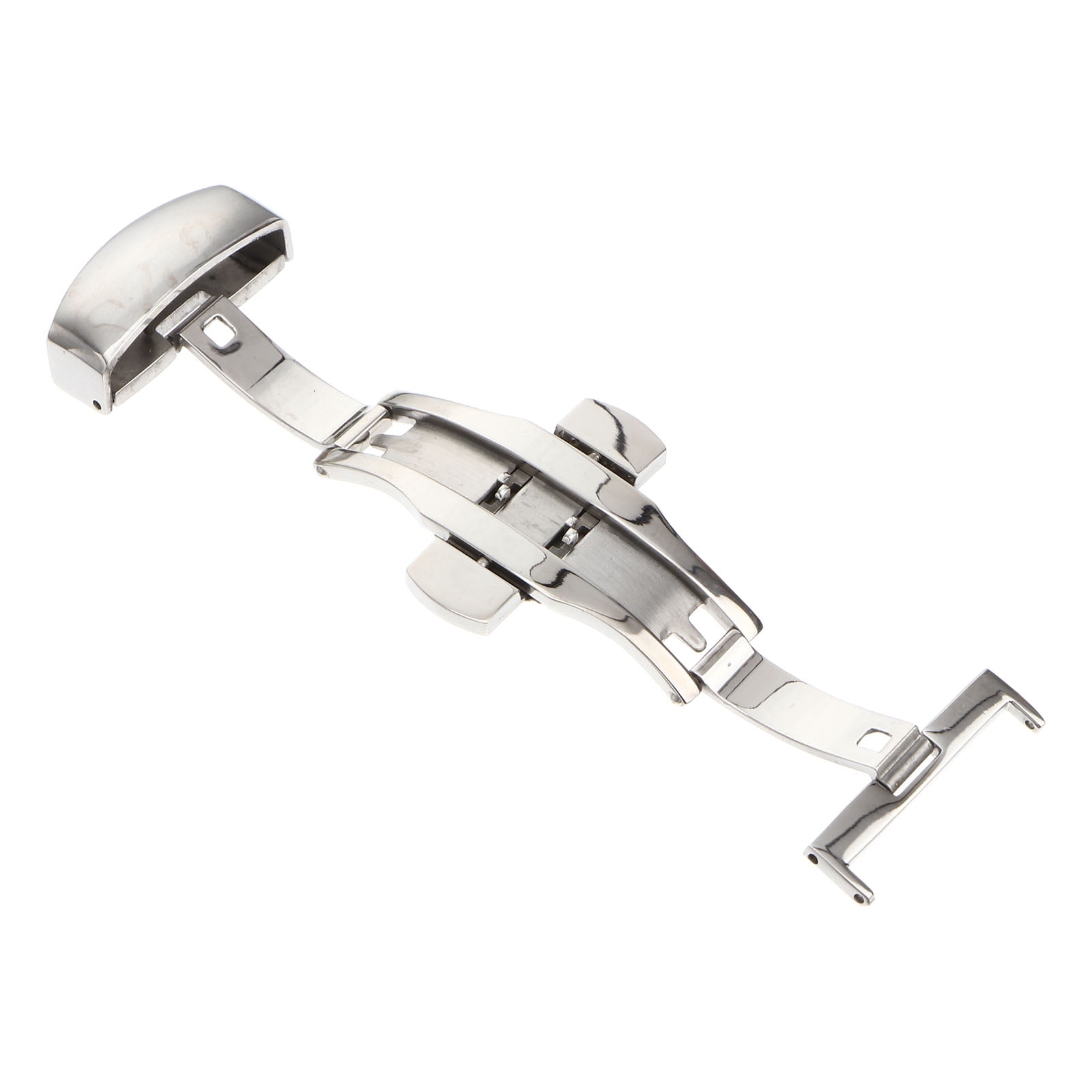 Zehuanyu Stainless Steel Watch Buckle Double Push Button Deployment ...