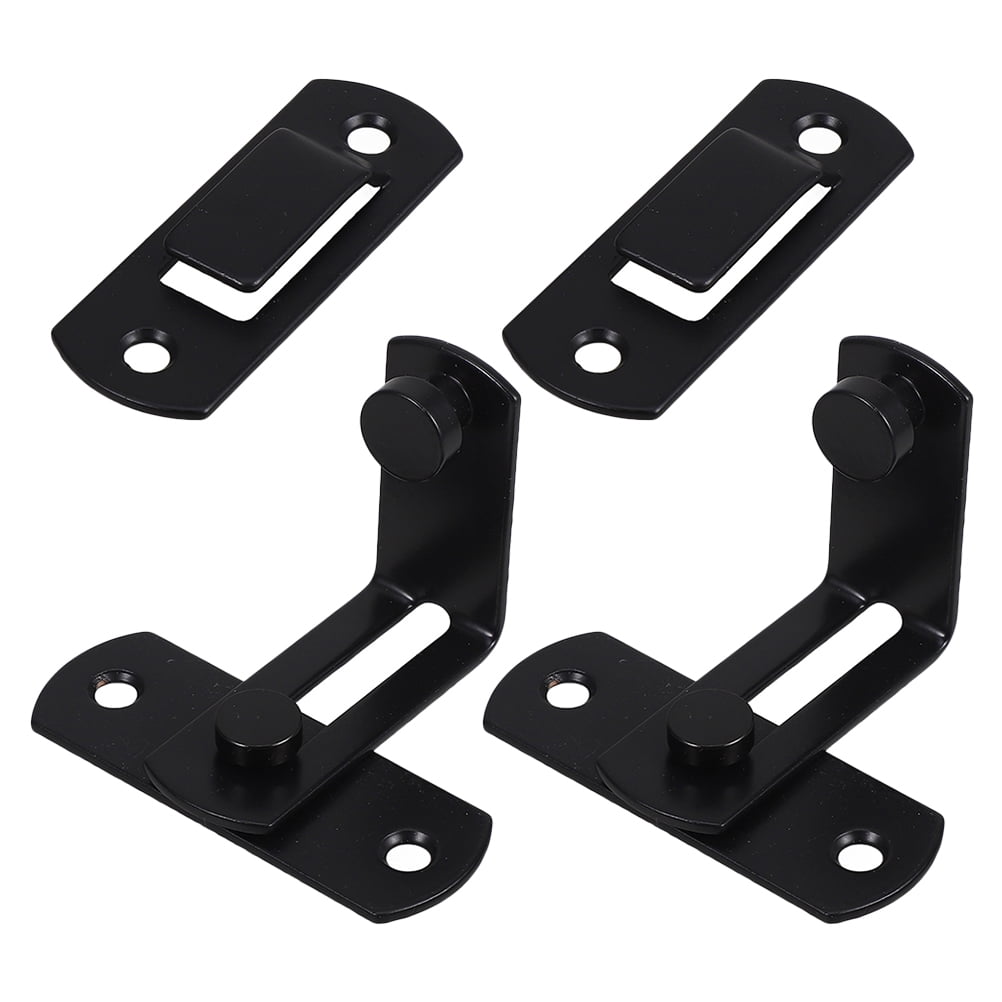 Zehuanyu Table Corner Protector Door Hasp Lock 7.00X4.70X2.50CM Black ...