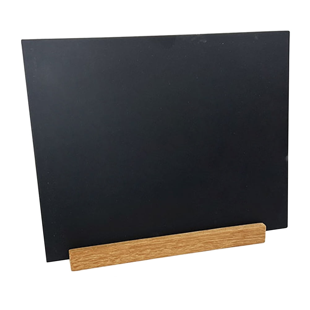 Zehuanyu Tabletop Chalkboard Sign Reusable Small Wooden Blackboard ...
