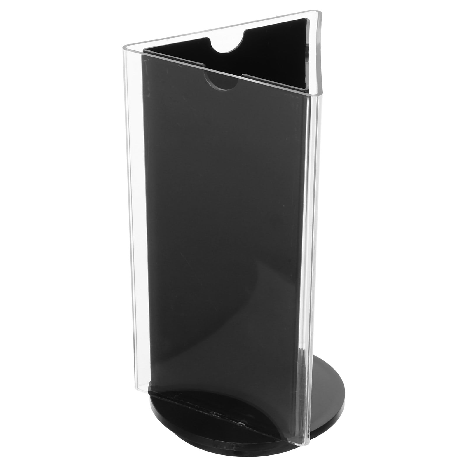 Zehuanyu Plastic Sign Holder Holders for Table Top Office Transparent ...