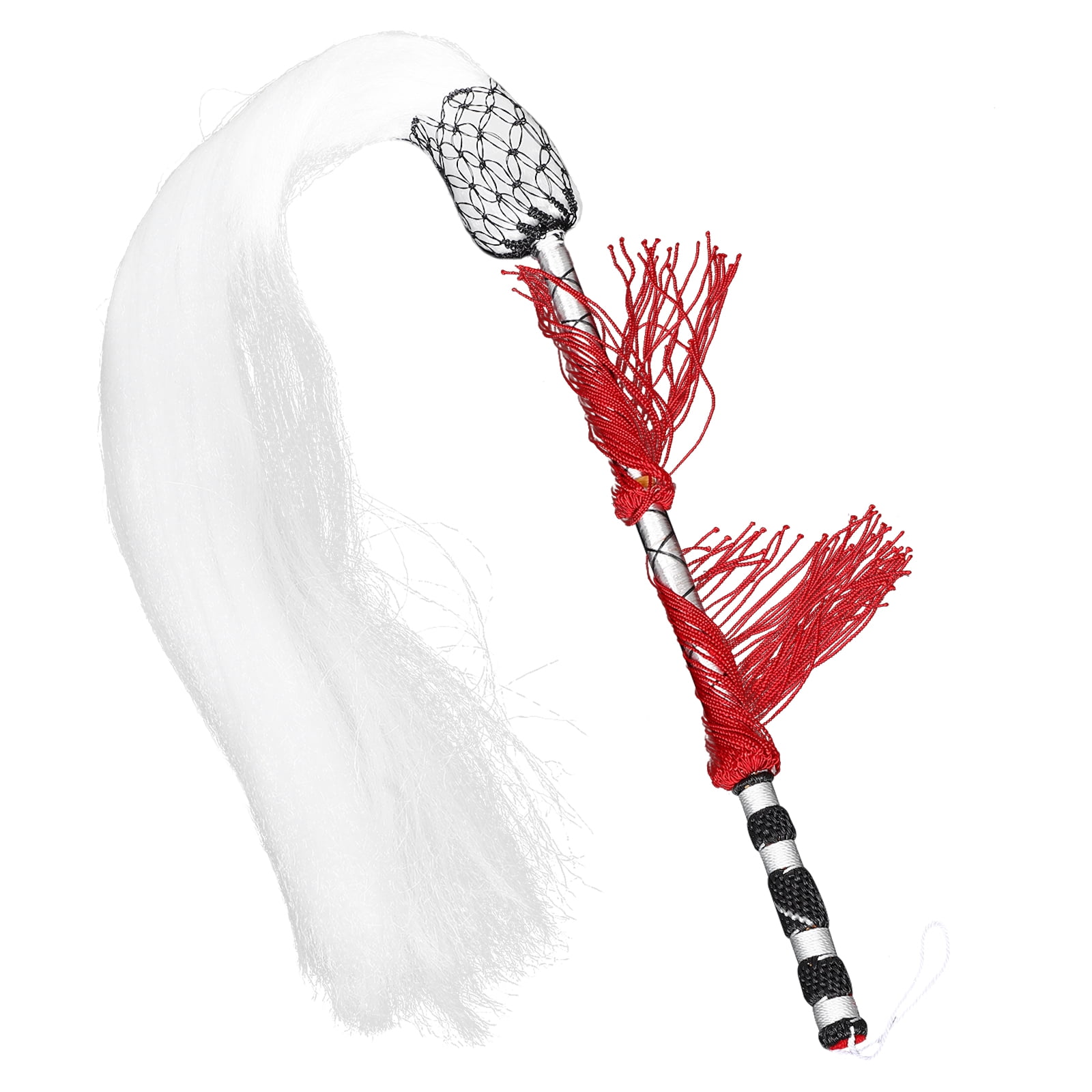 Zehuanyu Taoist Horsetail Whisk Craft Handheld Horsetail Whisk Decor ...