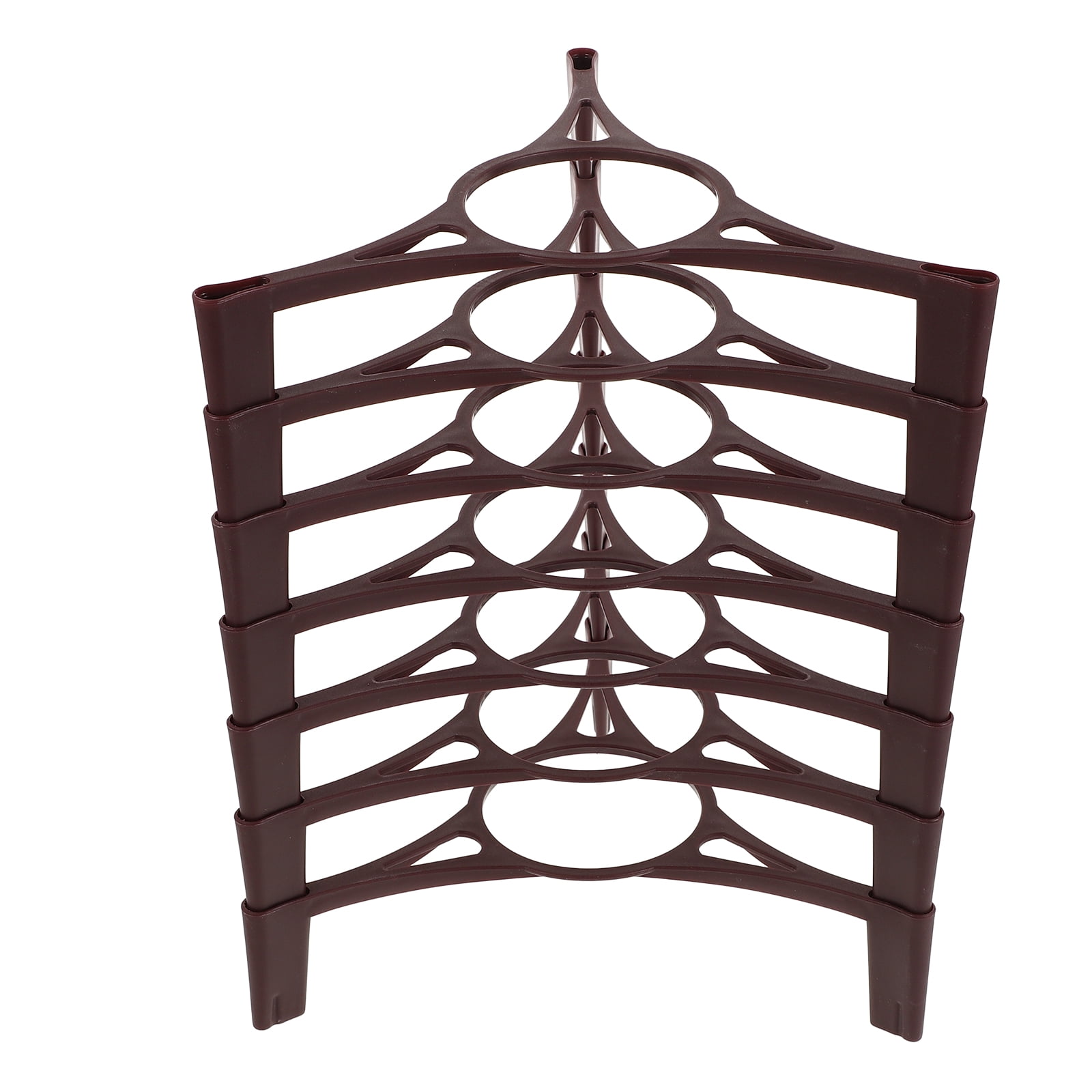 DEEPCRAFF Dark Red Tea Cake Stand 1Set 11.6X9.8X9.8in - Walmart.com