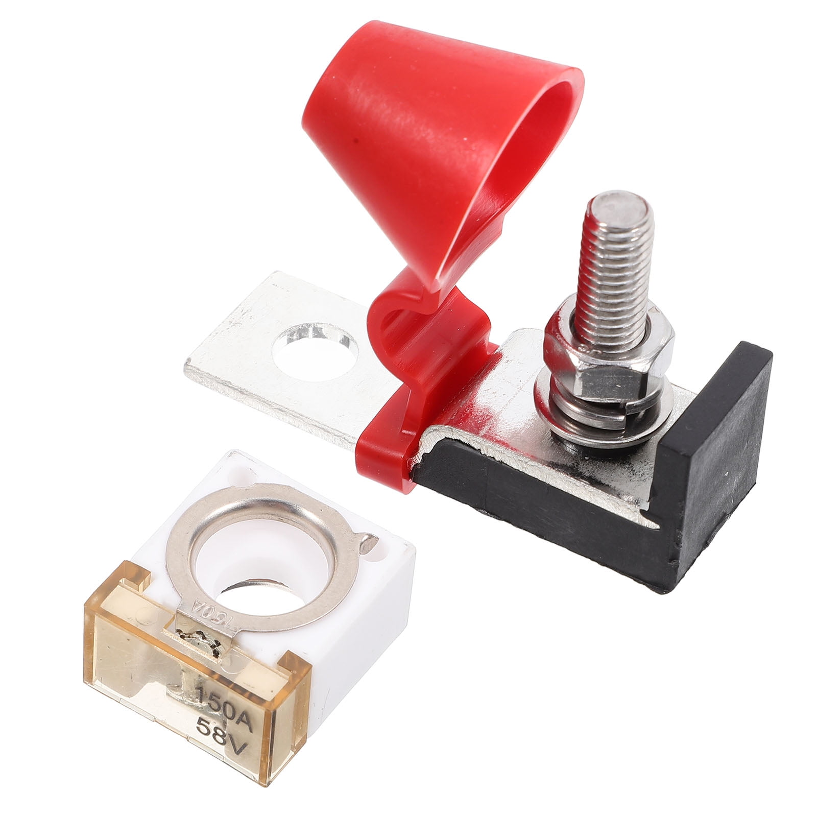 Zehuanyu Terminal Fuse Block Single Fuse Holder Compact Marine Battery ...