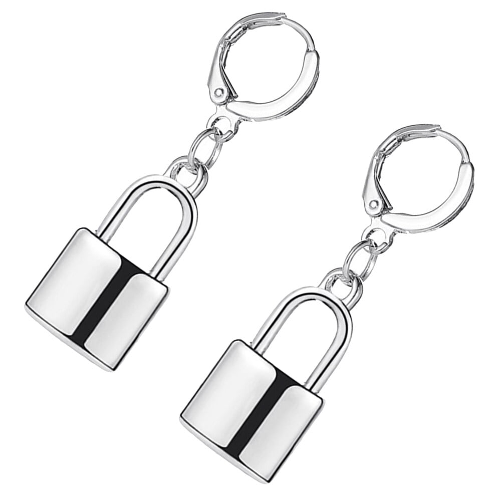 Zehuanyu Punk Style Clamping Earrings with Rapper Lock Design, and ...