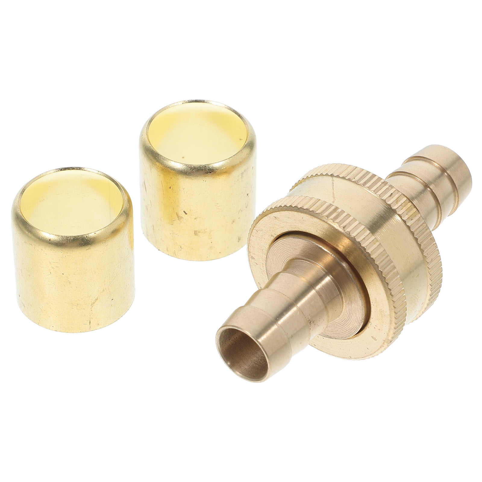 Zehuanyu Thread Garden Hose Quick Connect Fitting 1/2 Inch Barb Brass ...