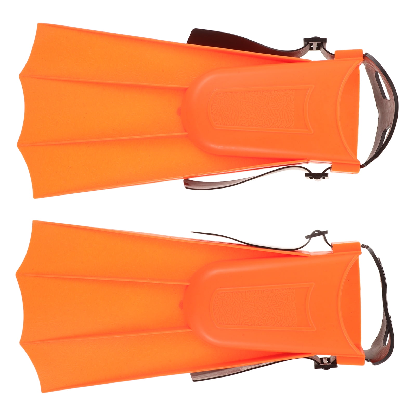 Hytrove Swim Flippers Orange EVA Children Swimming Lessons 1 Pair 11 ...