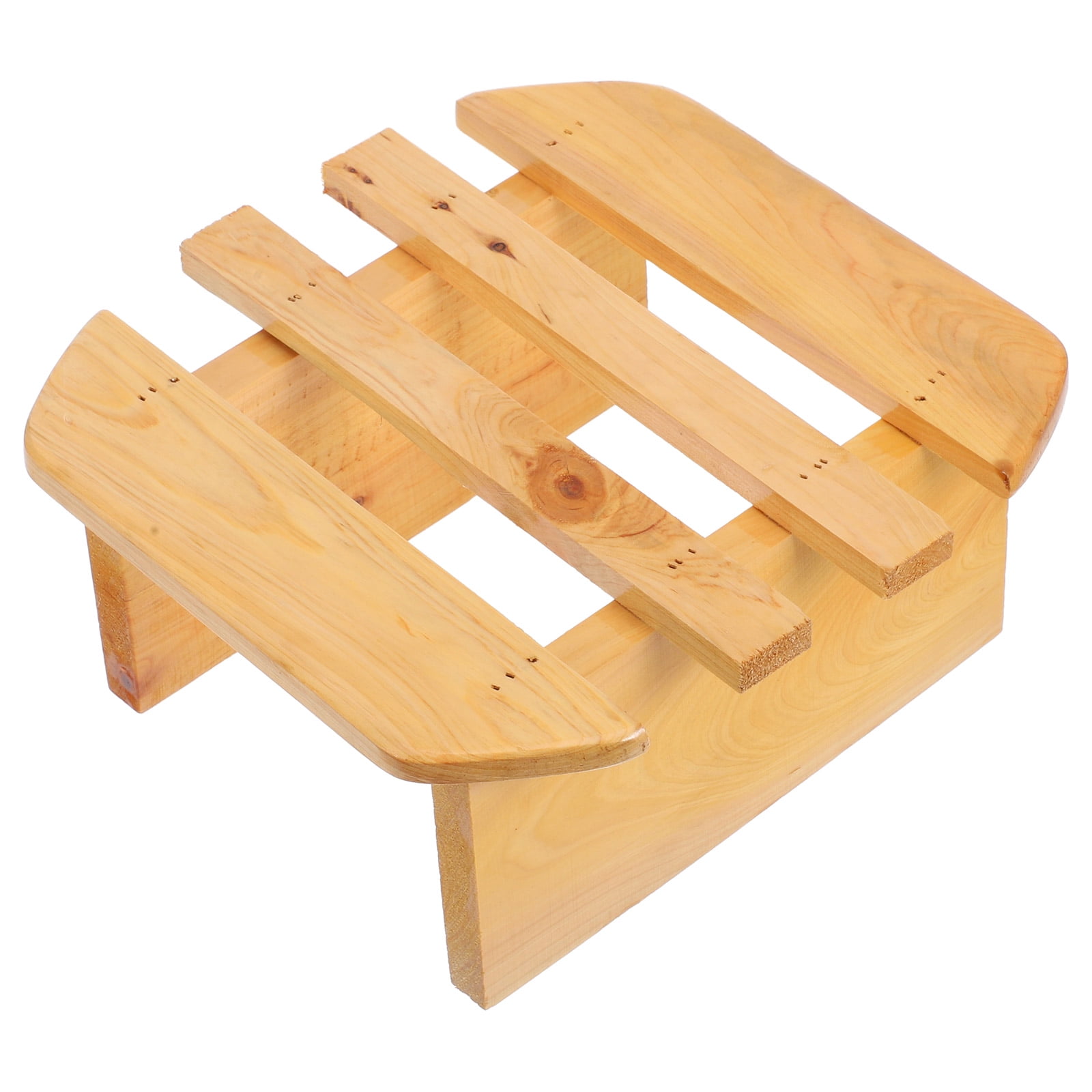 Zehuanyu Toddler Stool One-step Foot Washing Bucket Wooden - Walmart.com