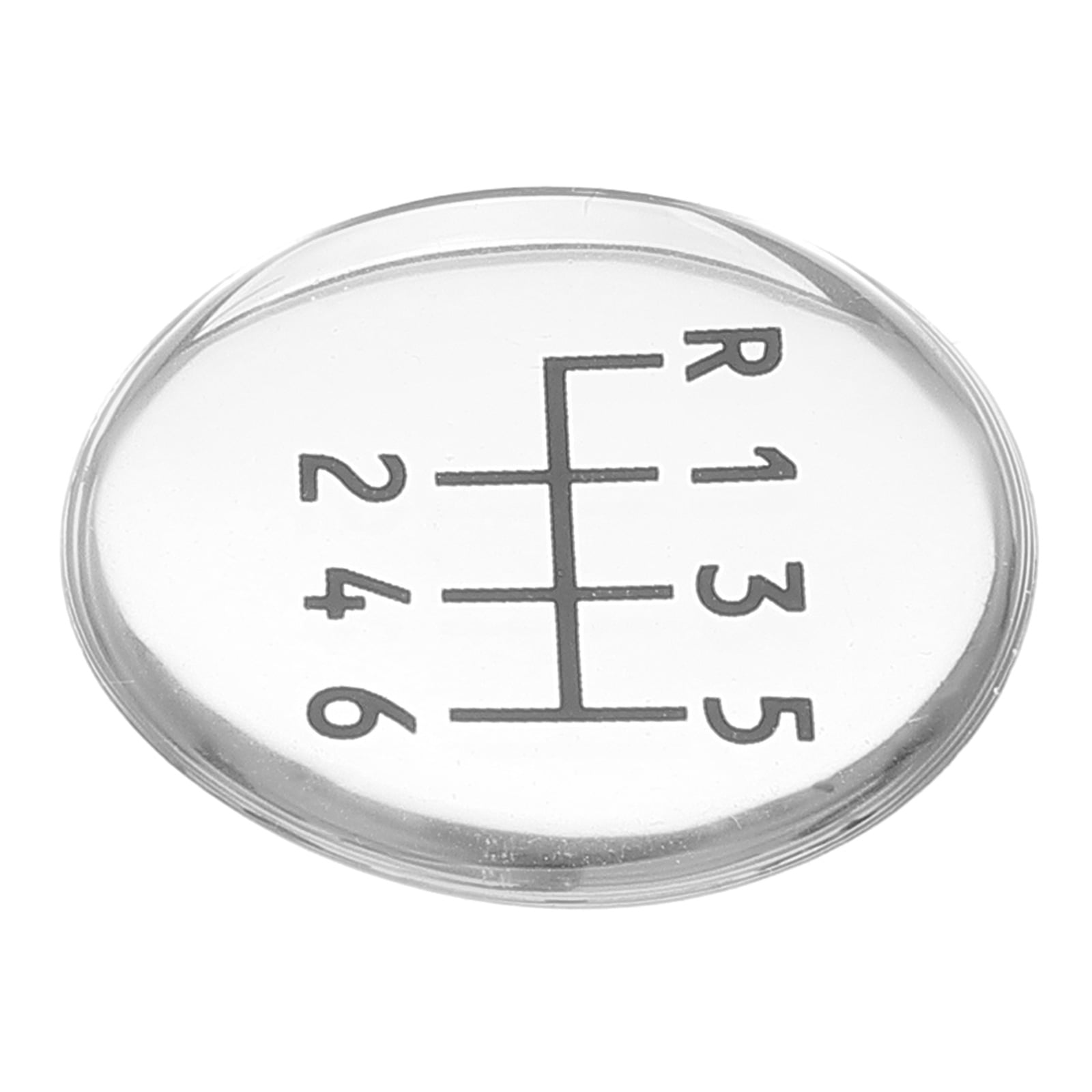 Universal Round Gear Shift Sticker for Manual Transmission Car ...