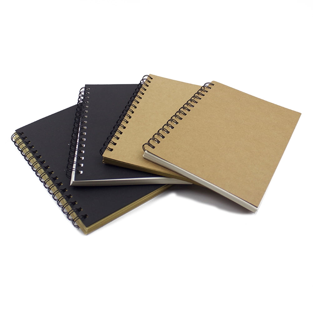 Zehuanyu Vintage Kraft Paper A5 Size Spiral Sketchbook Journal Planner ...