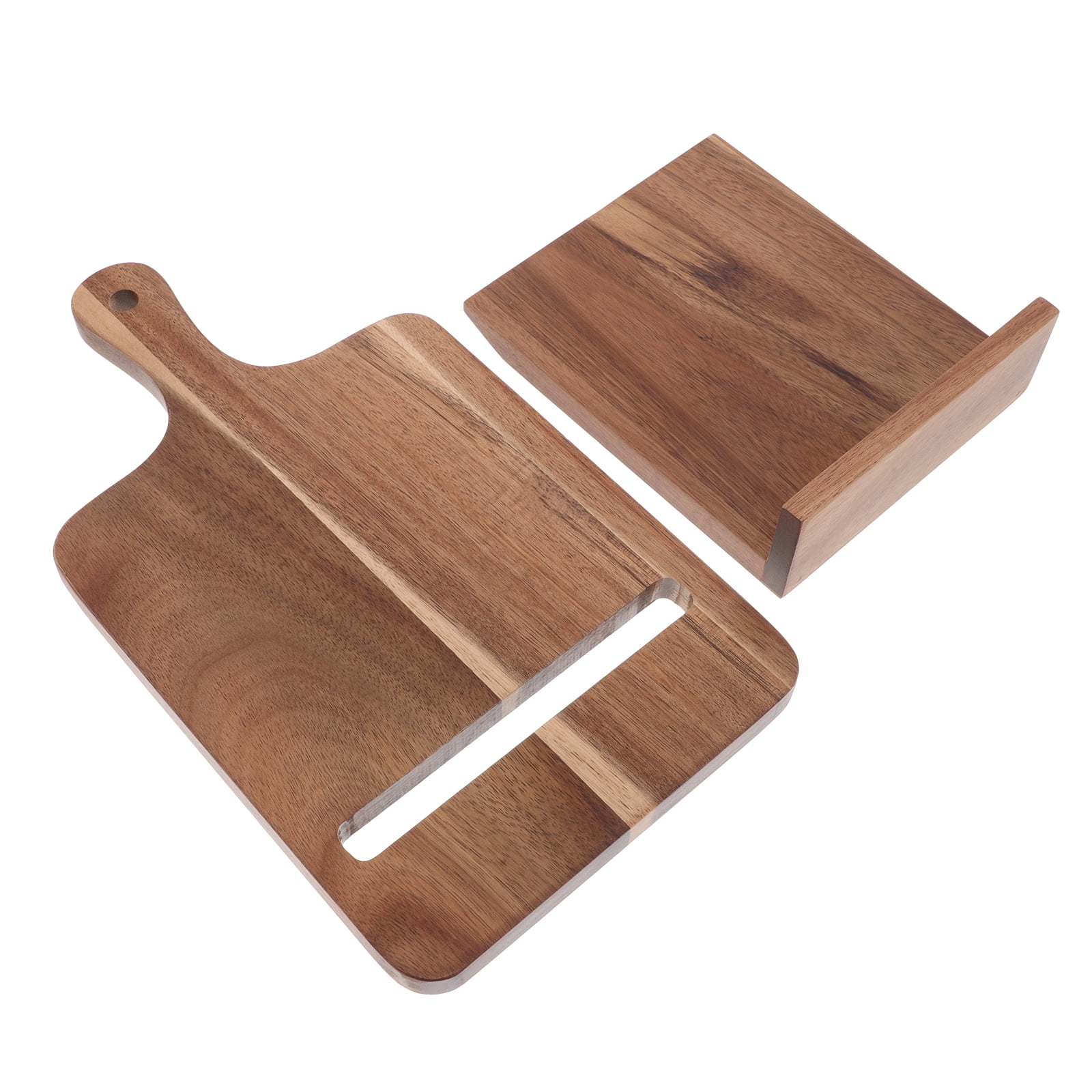 Zehuanyu Wall-Mounted Wood Recipe Holder Kitchen Cookbook Stand Elegant ...