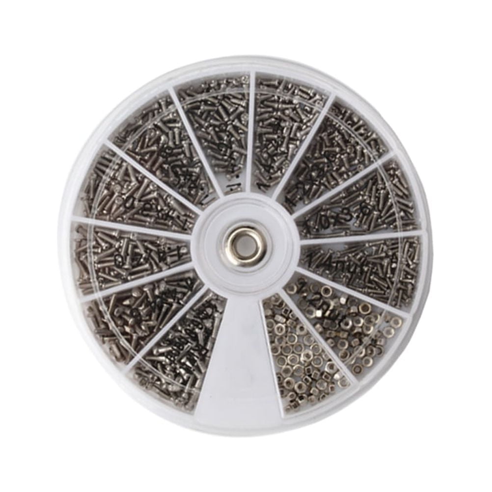 Zehuanyu Watch Pins Replacement Kit Screw Eyeglass Assortment Repair ...