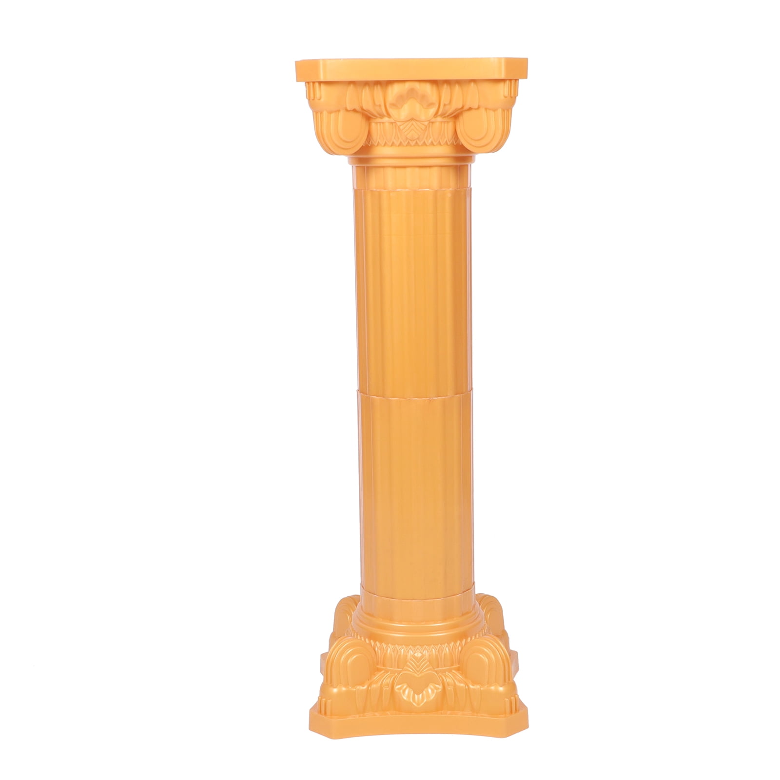 Golden Plastic Decorative Column for Wedding Decoration and Photo Props ...