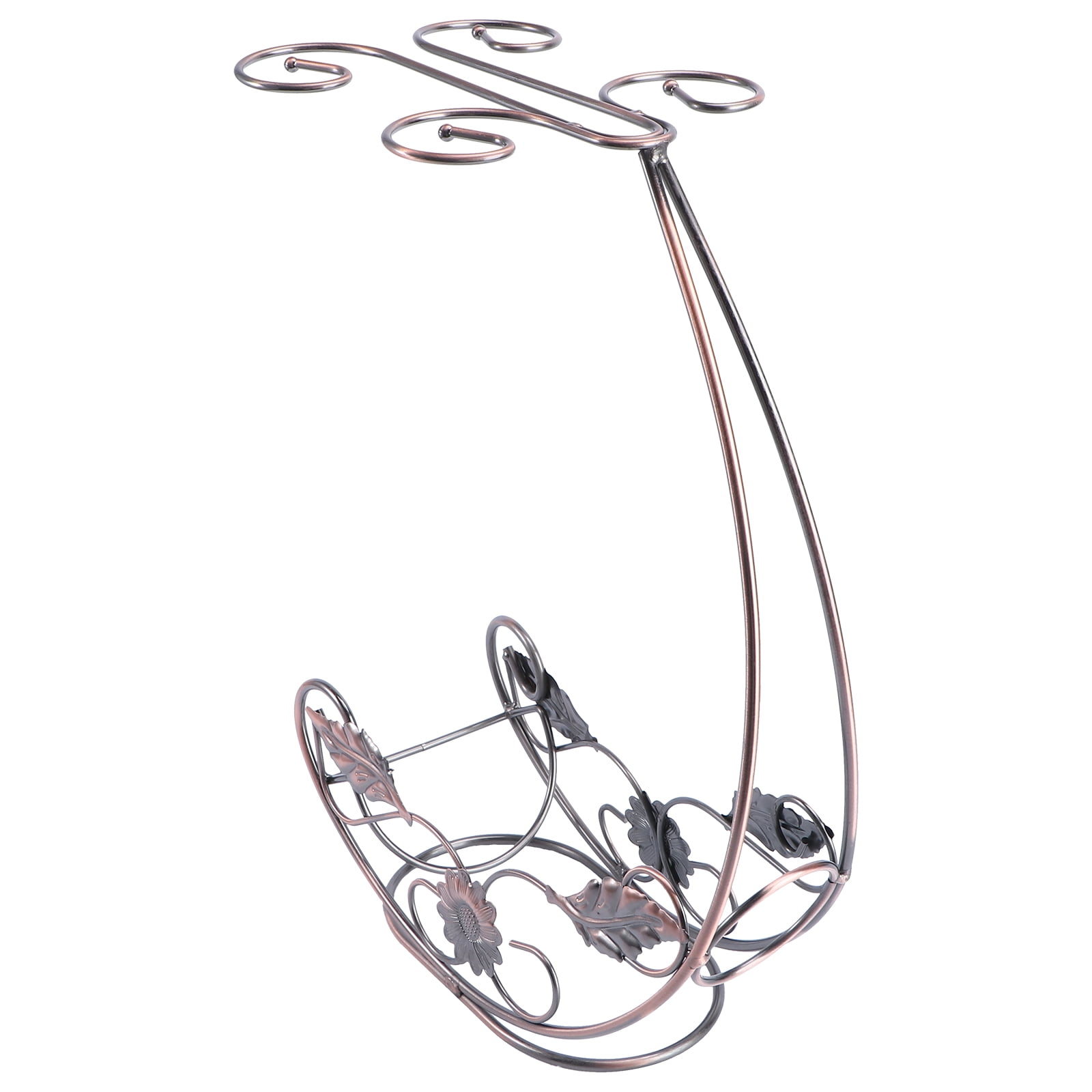 Zehuanyu Wine Rack Counter Holder Dispenser Liquor Cabinet Racks Goblet ...