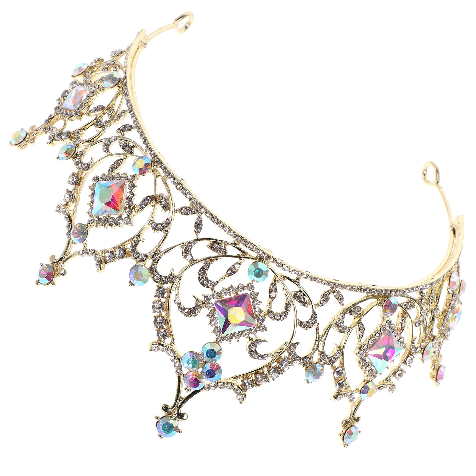 Zehuanyu Women Crown Wedding Dress Accessory Rhinestone Miss Bride ...