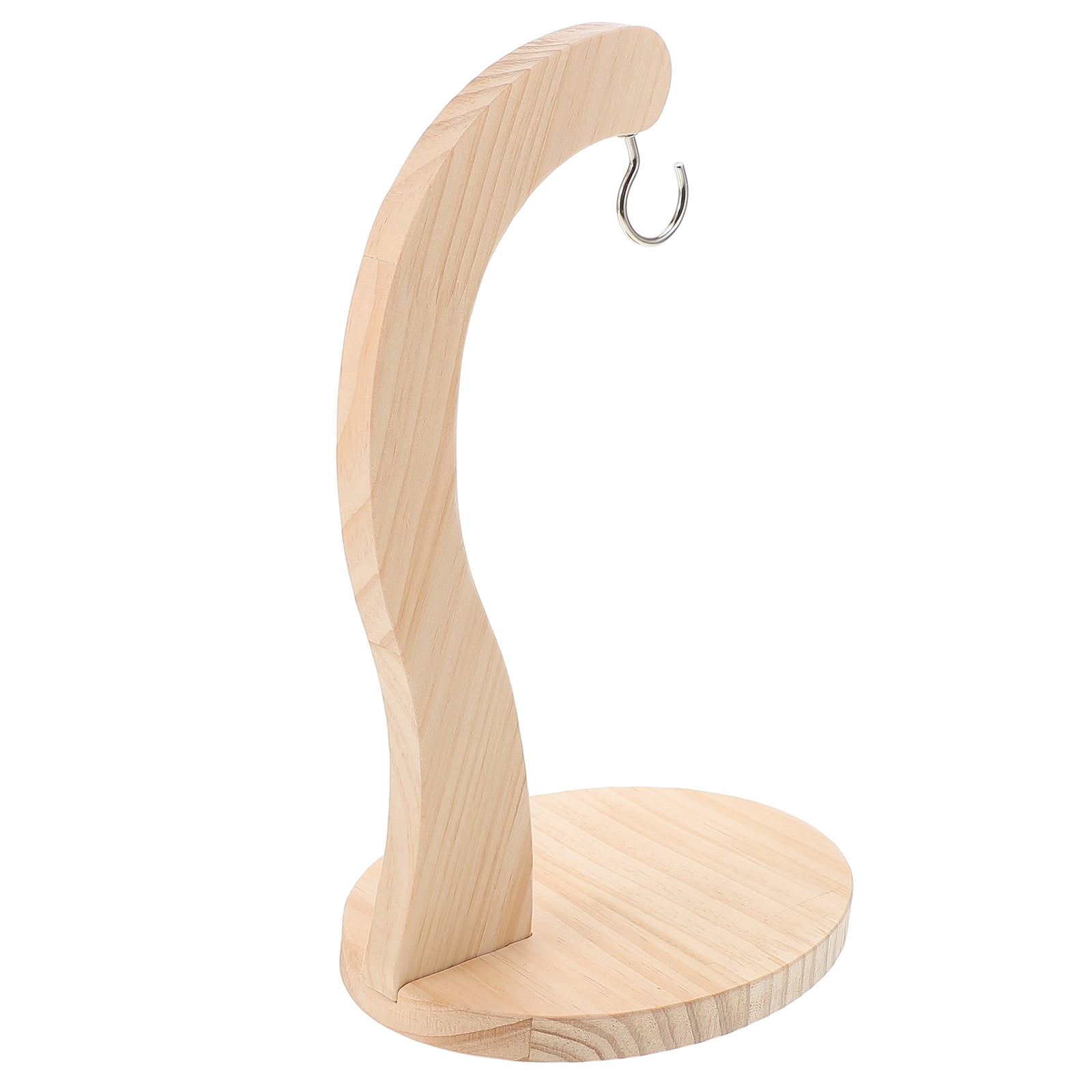 Zehuanyu Wood Banana Hanging Rack Modern Banana Wood Display Hanger ...