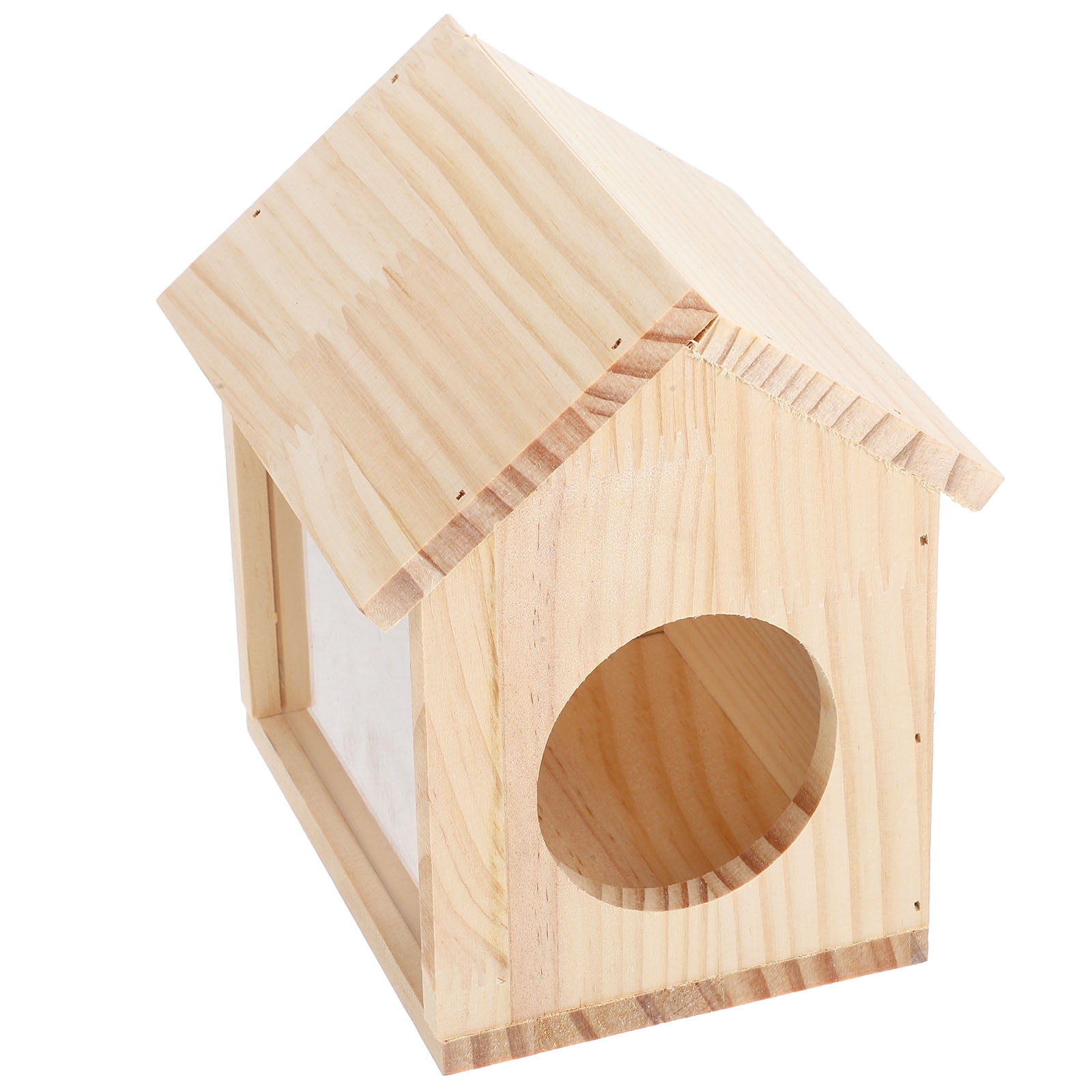 Zehuanyu Wooden Hamster Hut Cage Hamster Hideout Hamster House Maze ...