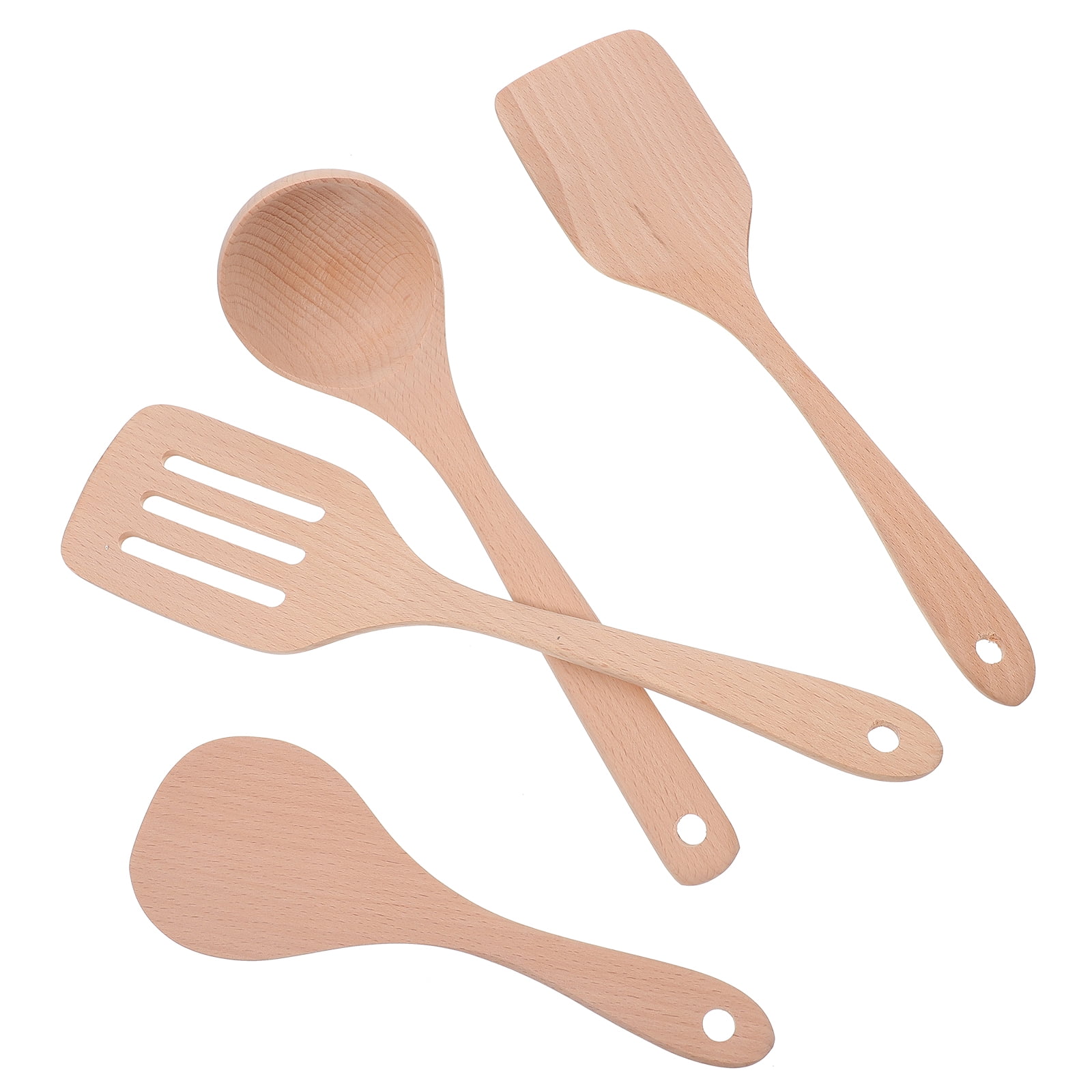 Zehuanyu Wooden Kitchen Set Serving Cooking Pans Nonstick Soup Ladle ...
