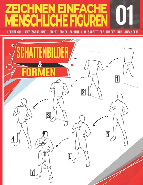 Zeichnen Wie Ein Profi: Zeichnen Einfache Menschliche Figuren 01 ...