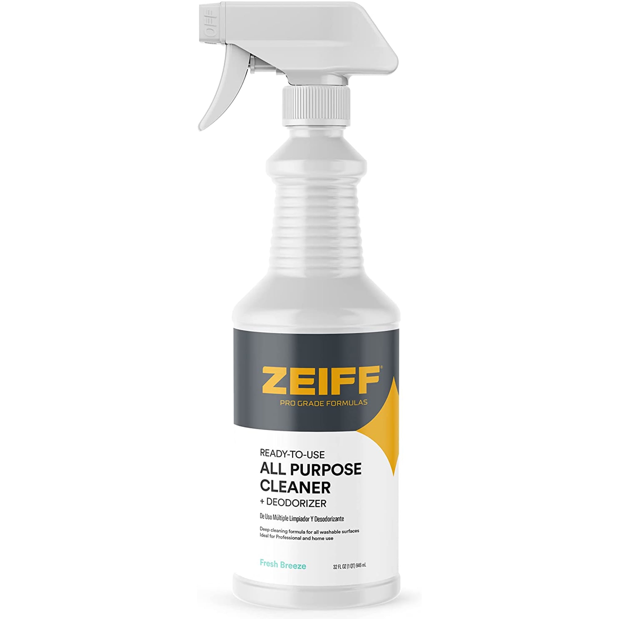 Zeiff All Purpose Cleaner Spray and Deodorizer for Household Cleaning ...