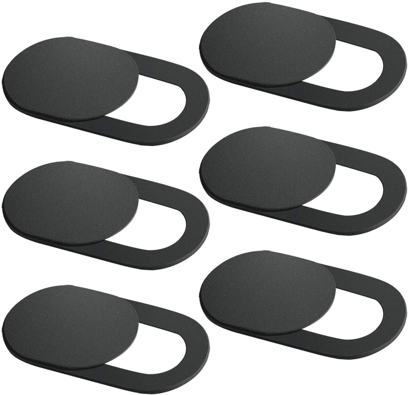 Zeiger Webcam Privacy Cover Slide, Black, Ultra-Thin, 6 Pack, for ...