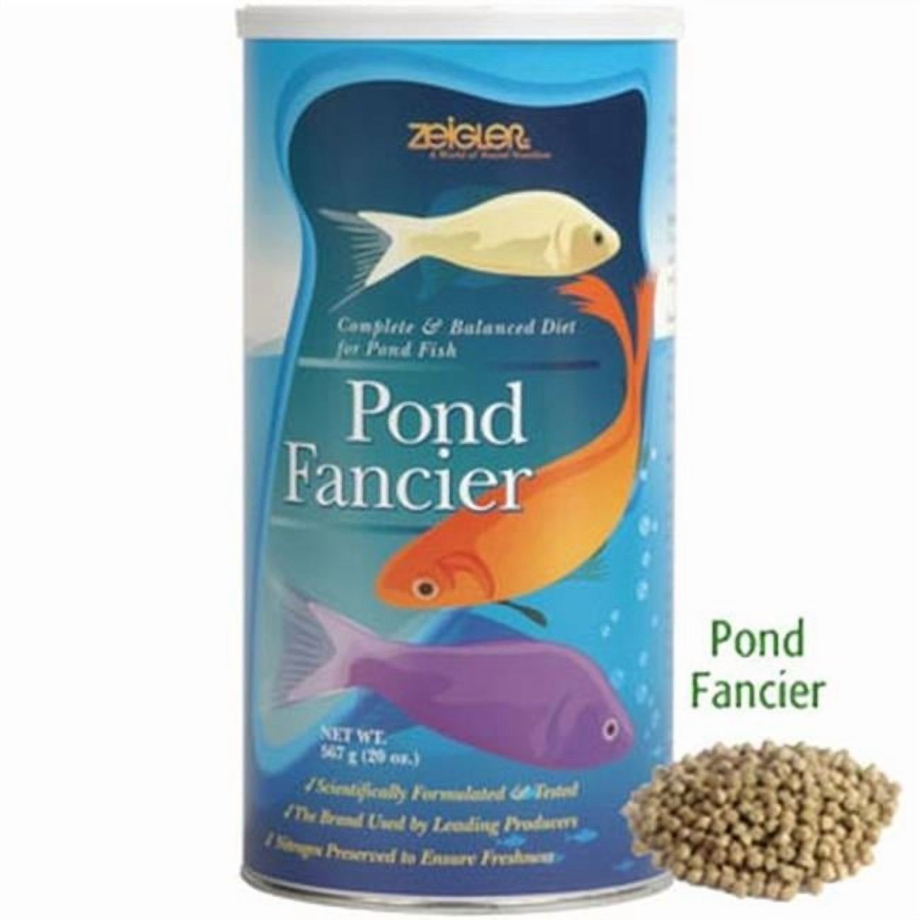 Zeigler Bros ZE205215 20 oz Can Pond Fancier Fish Food - Walmart.com